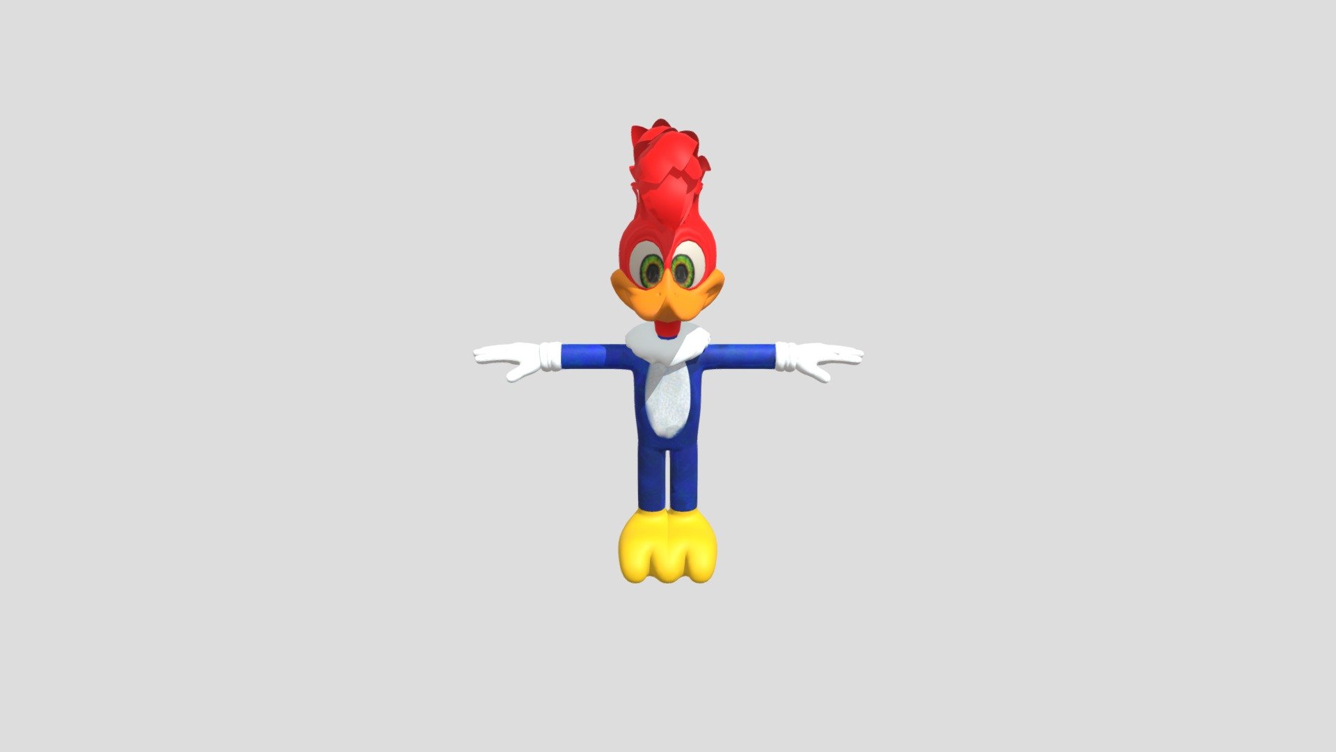 Woody Woodpecker Movie Rig (V1) - Download Free 3D model by Guilherme ...