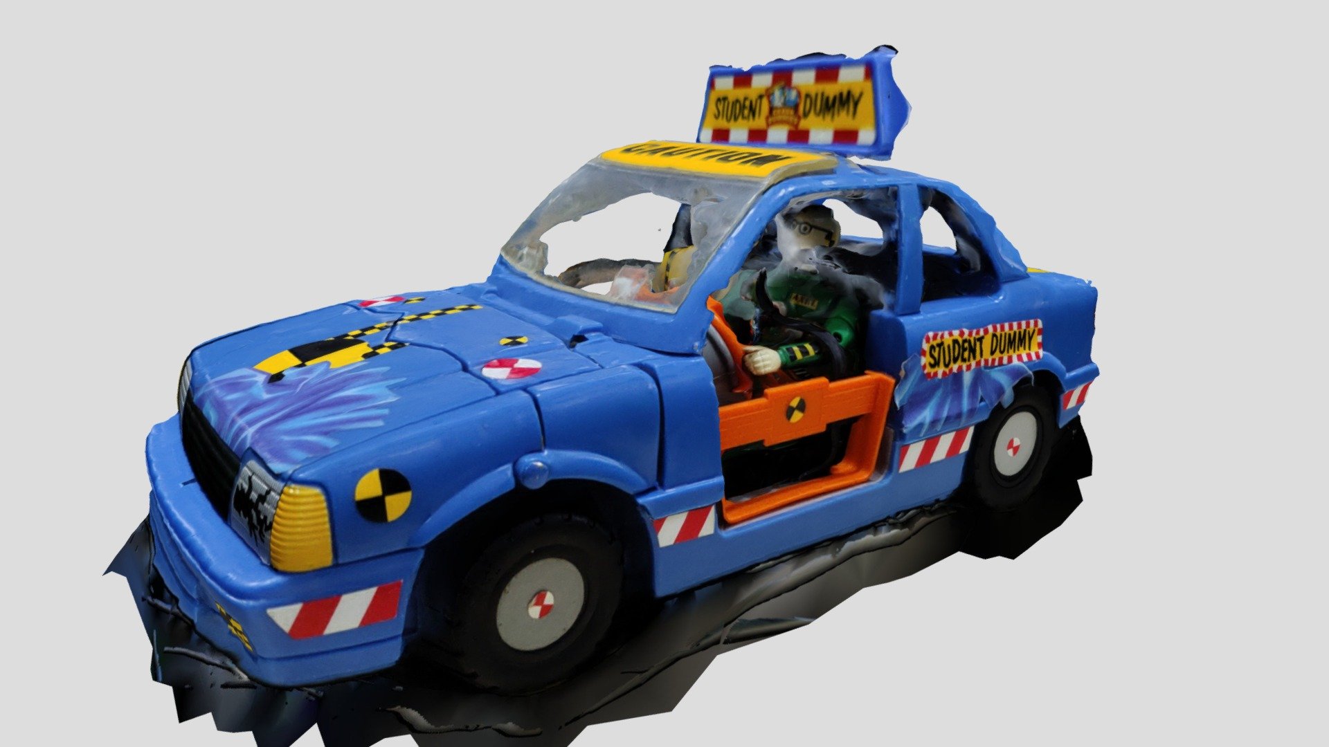 Crash Dummies Student Car - Download Free 3D model by Djeekob [a87d4dd ...