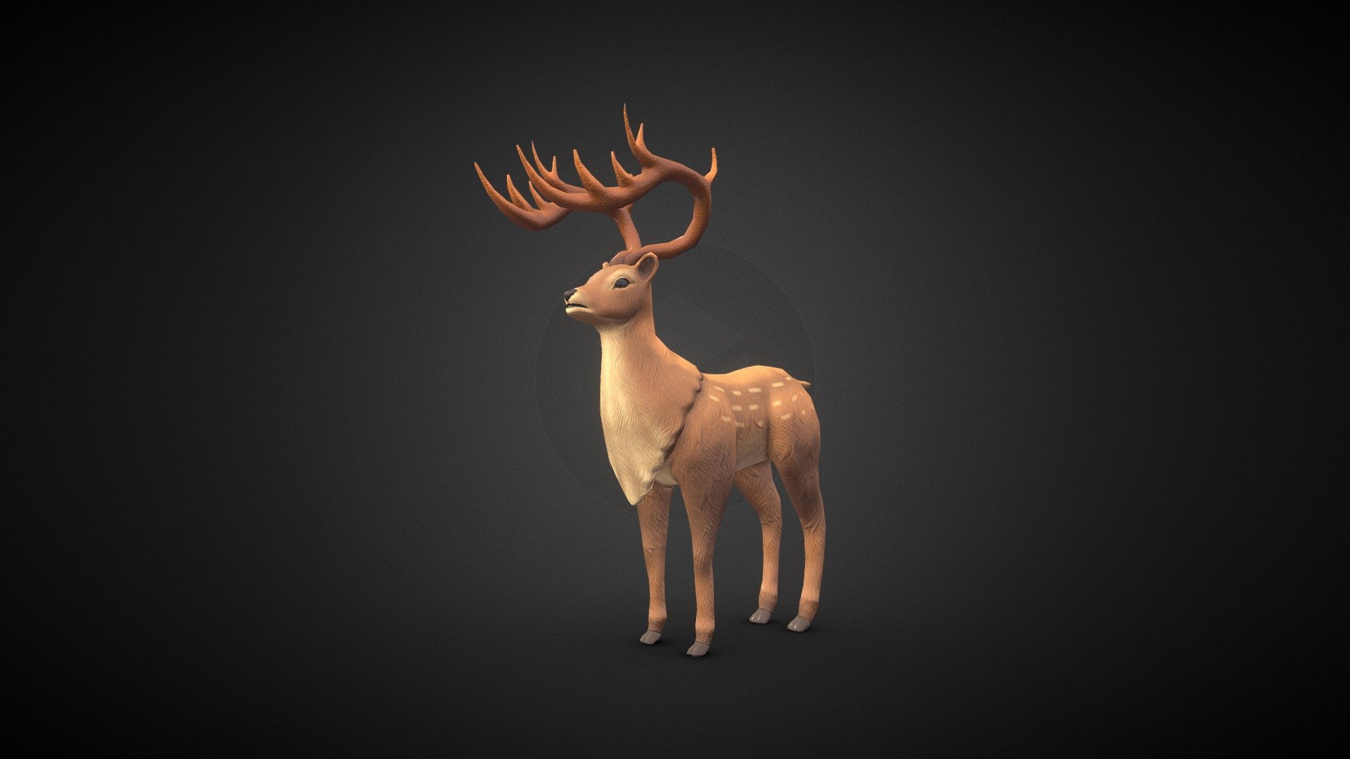 Stylized lowpoly dear - Download Free 3D model by Daniel JIN (@absence ...