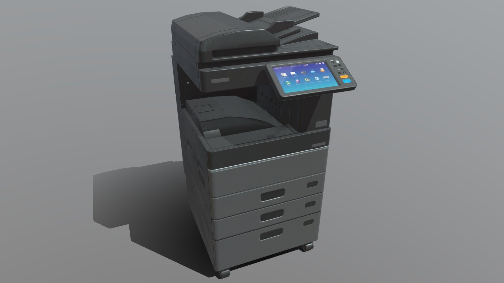 Copy Machine - 3D model by Bumbadida [a87e924] - Sketchfab
