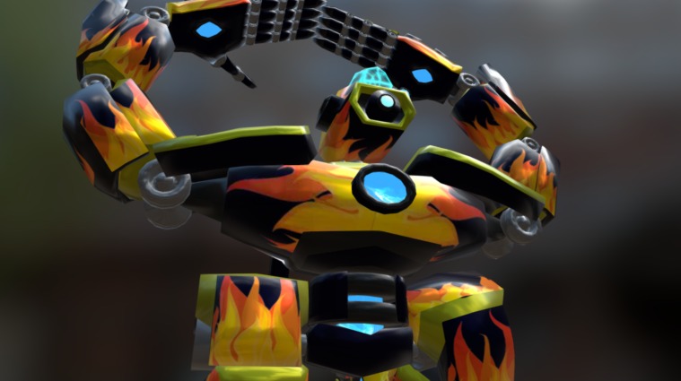 Pimped Out Mech Victory Pose - Download Free 3D model by Edvin ...