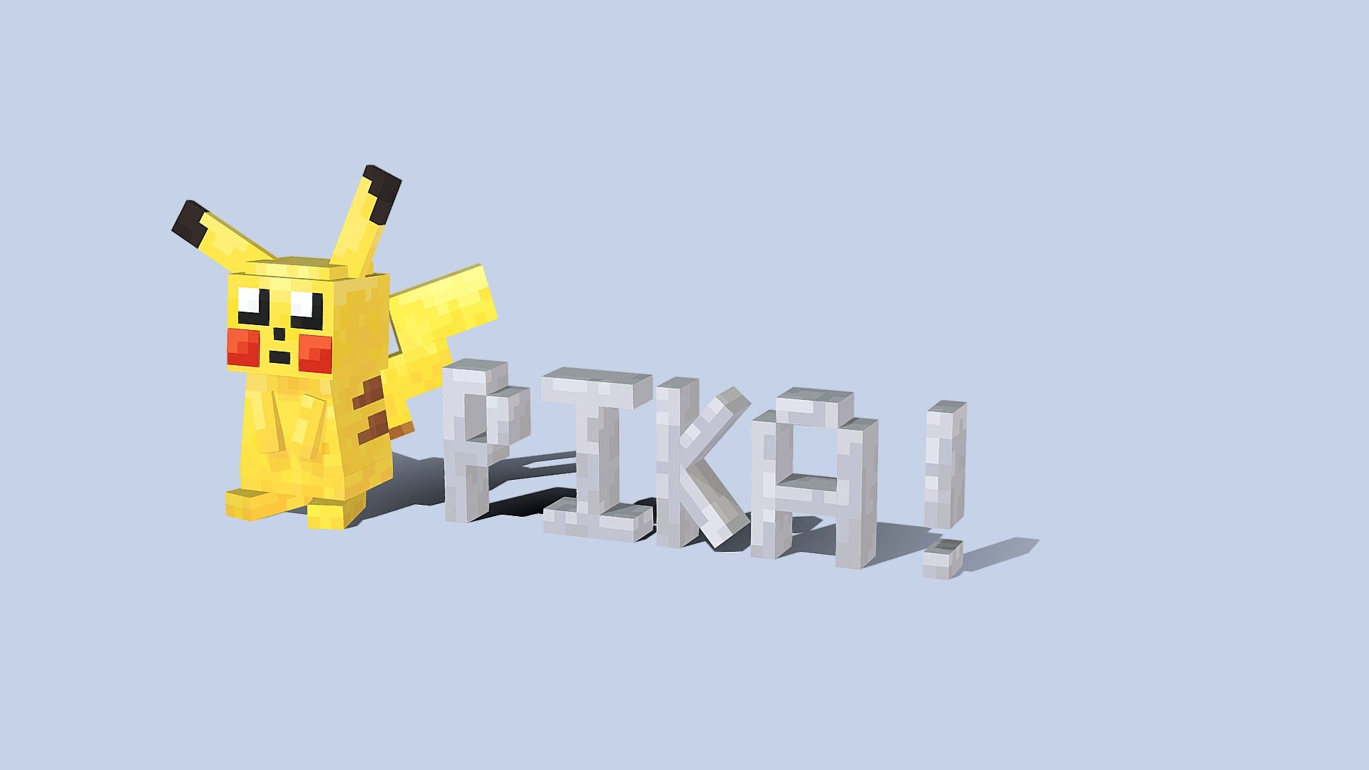 Pikachu - 3D model by DerfX [a87fd84] - Sketchfab