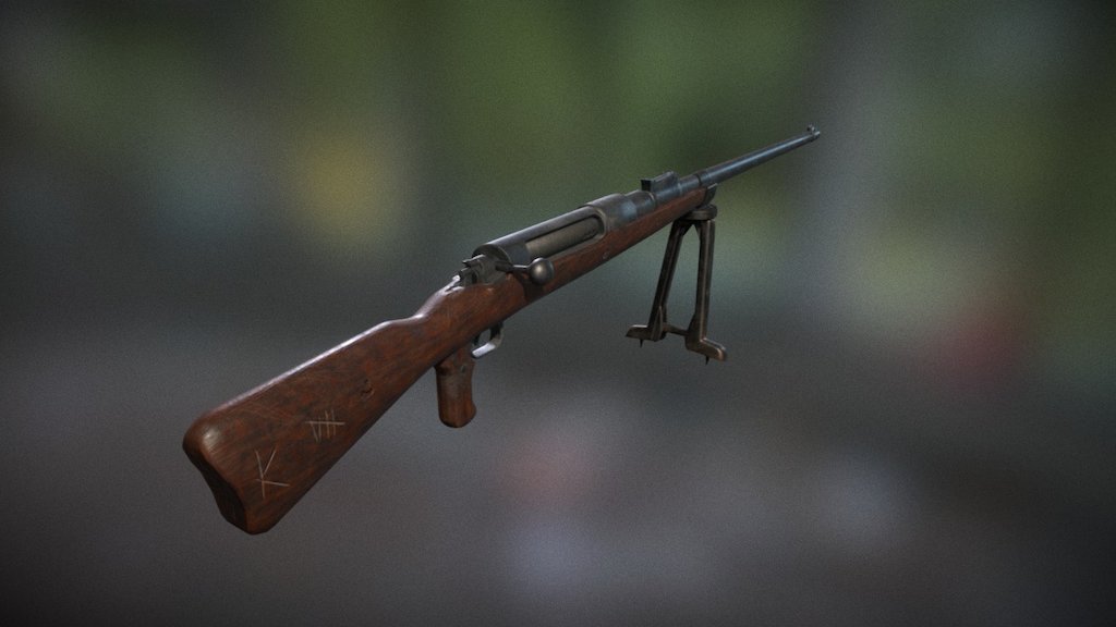 Mauser T-Gewehr 1918 - 3D model by thomaschristianbeck [a8807ae ...