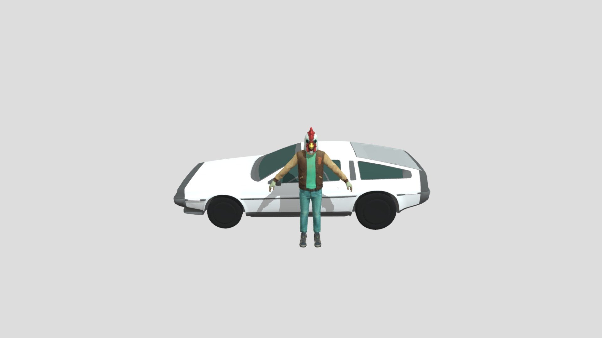 Jacket Hotline miami Richard - Download Free 3D model by Kirill_lewis ...