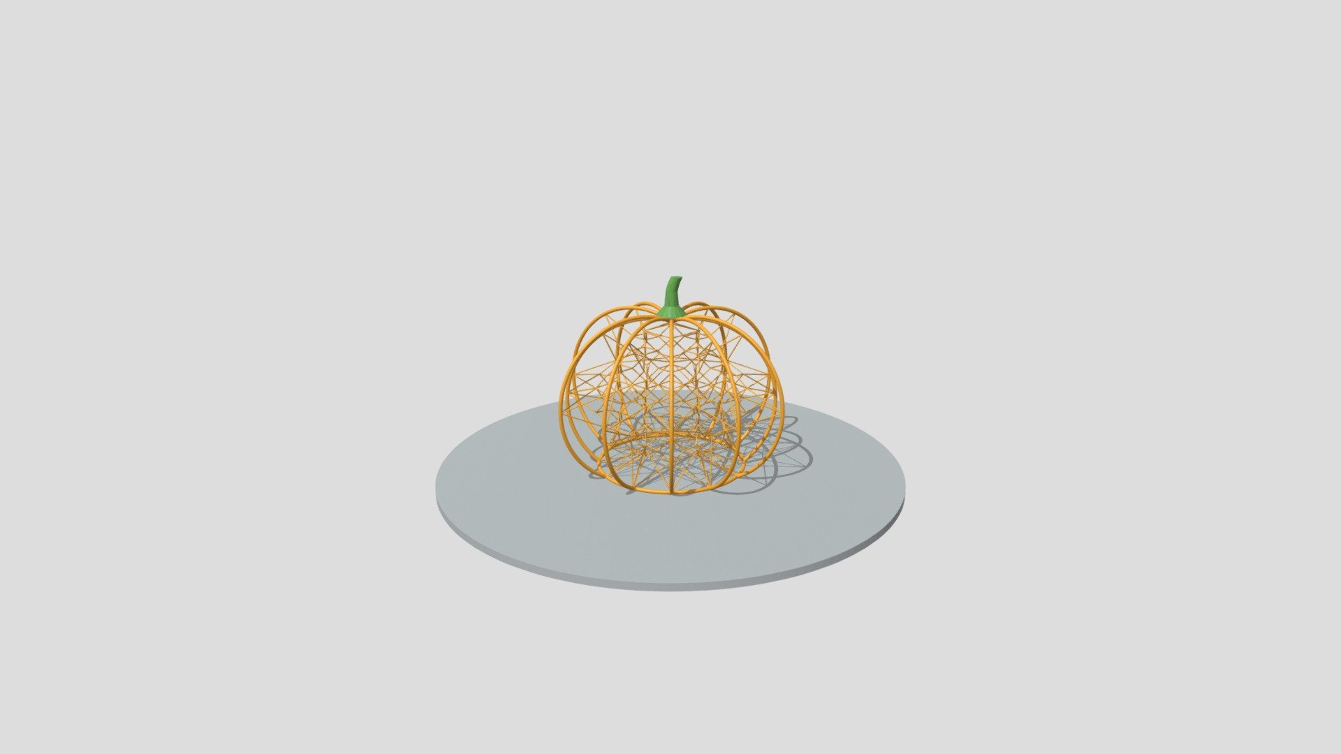 Тыква 3d Model By Popovarch6 [a8820fb] Sketchfab