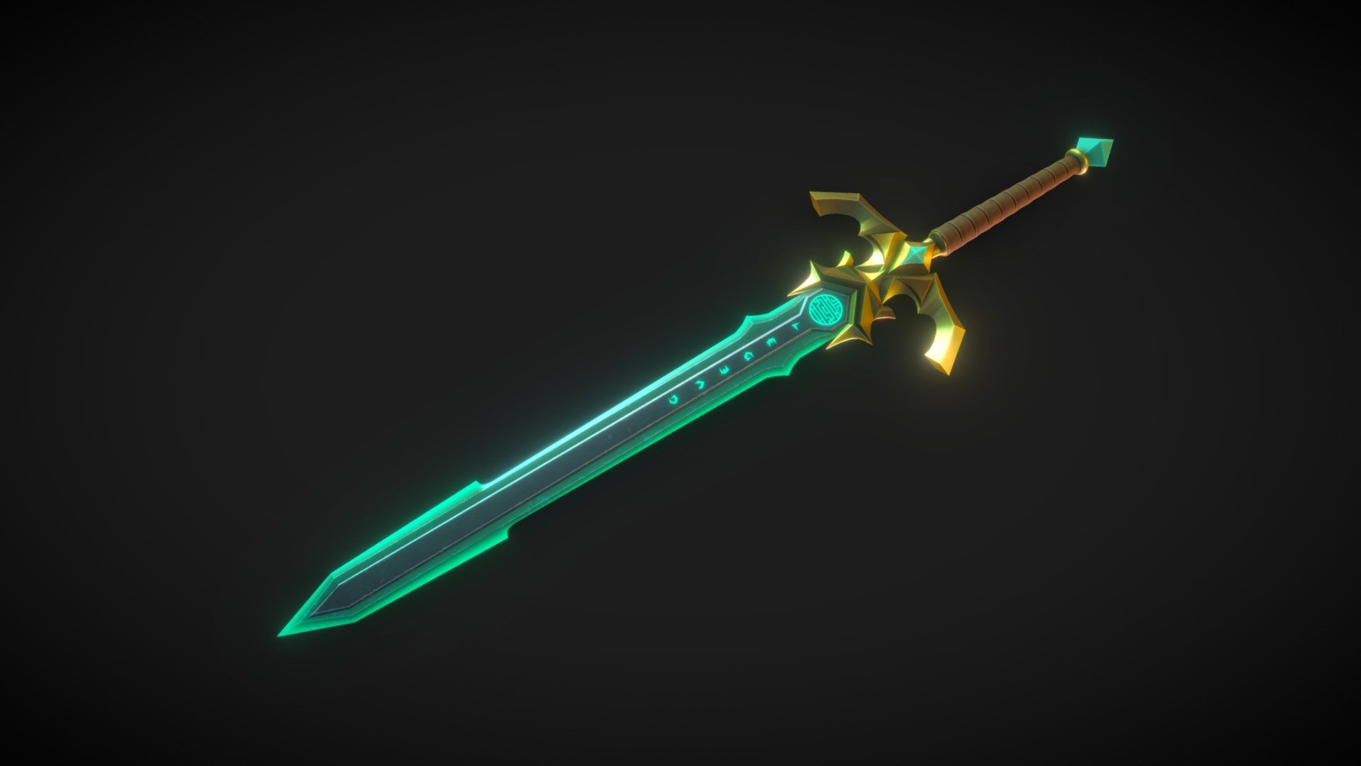 Legend Sword - 3D model by efrenfreeze [a8822d0] - Sketchfab
