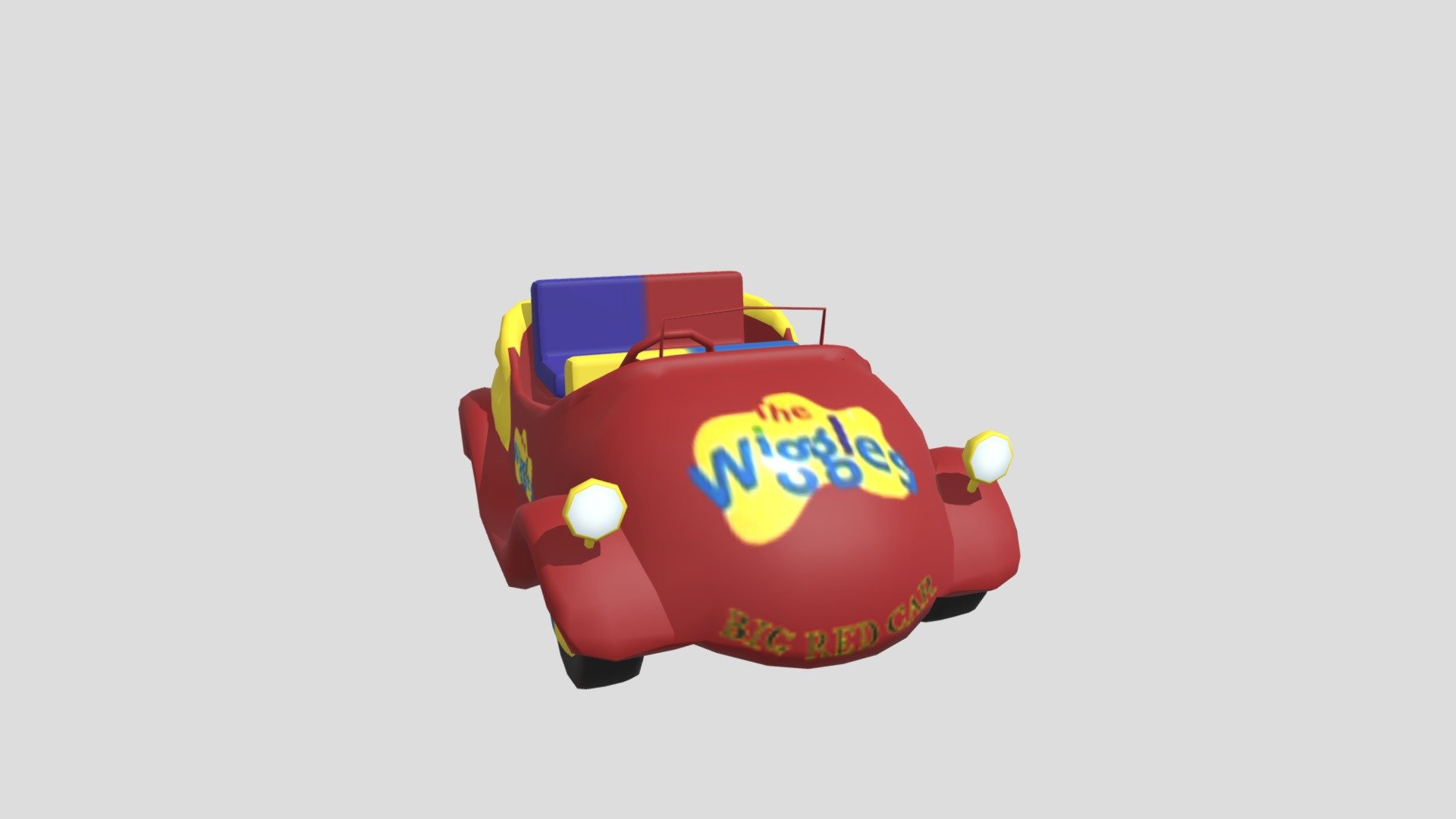 the-wiggles-big-red-car-2001-2007 3 - 3D model by alexanderlcassara ...
