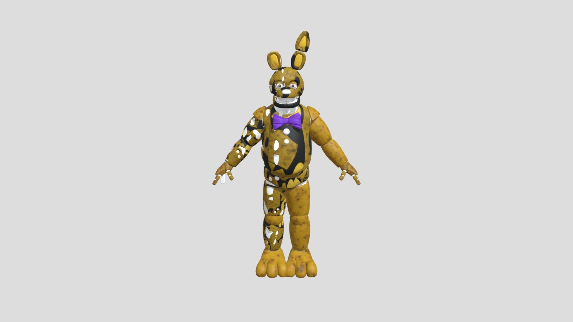 Fnaf Movie Spring Bonnie - Download Free 3D model by dwall8611 [a88316c ...