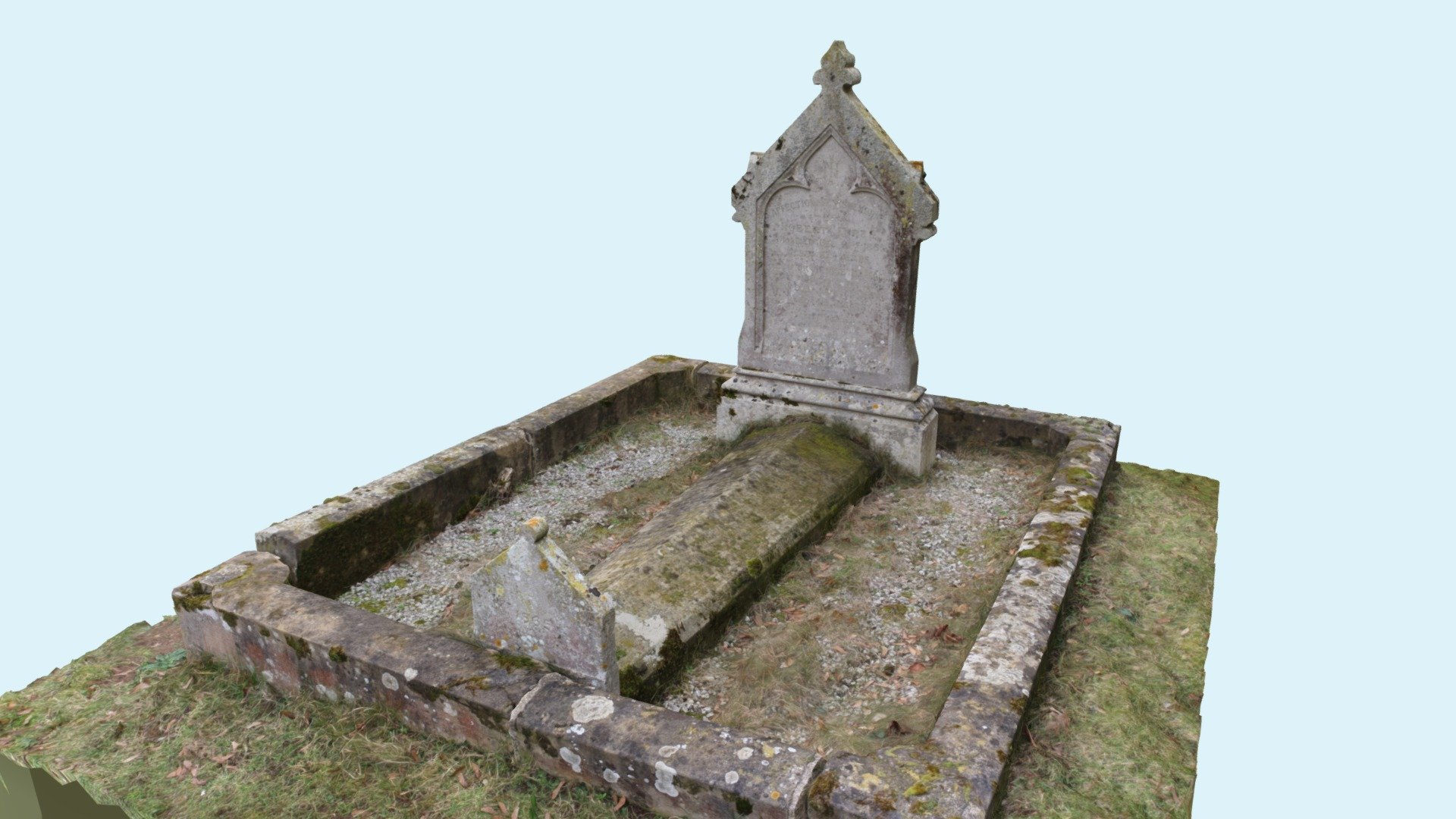 Oldest Legible Grave In Steppingley Churchyard - 3D model by Bob Currie (@mooreheadmodels ...