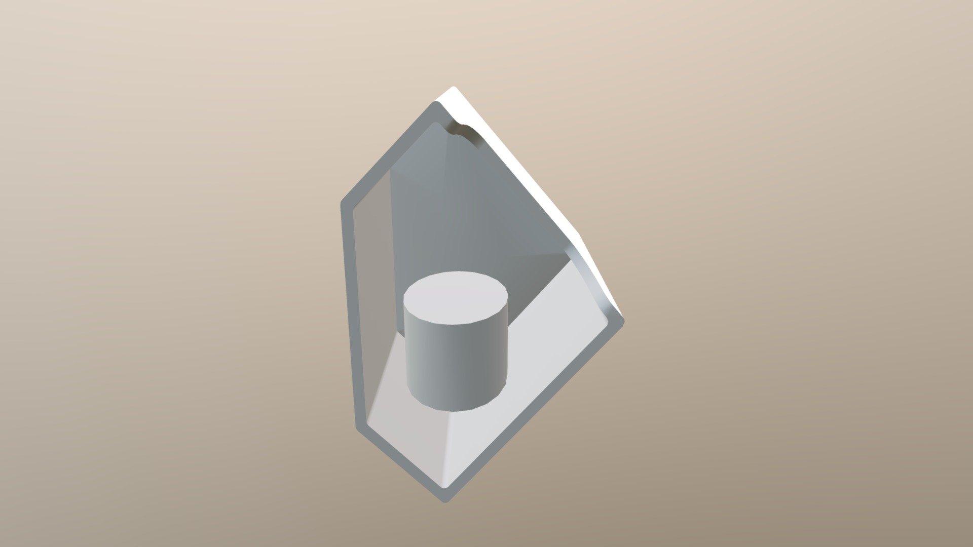 Diamond Container - 3D model by VILstudent [a8832a9] - Sketchfab