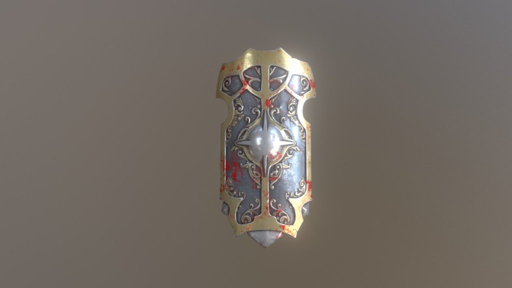 Knight Shield - 3D model by yokindualde [a884509] - Sketchfab
