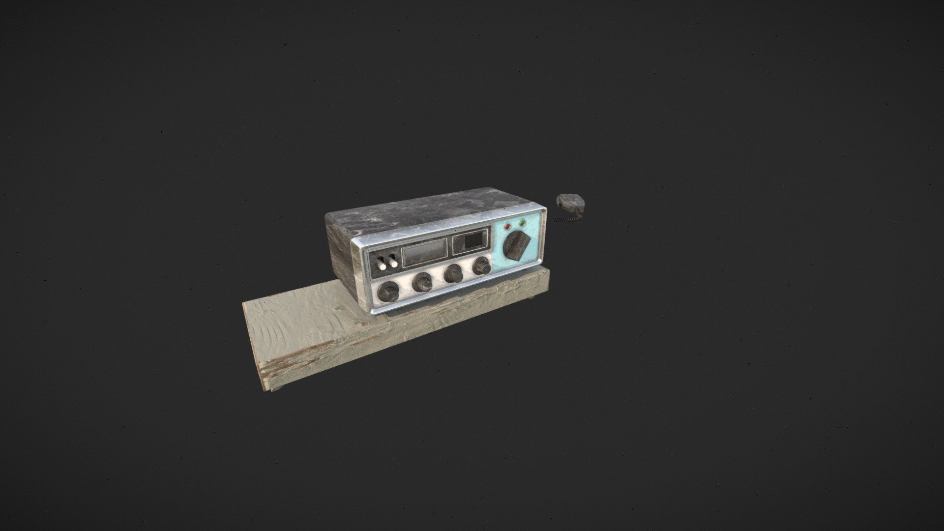 Ham CB Radio - Download Free 3D model by Owen.Barden [a884fbc] - Sketchfab