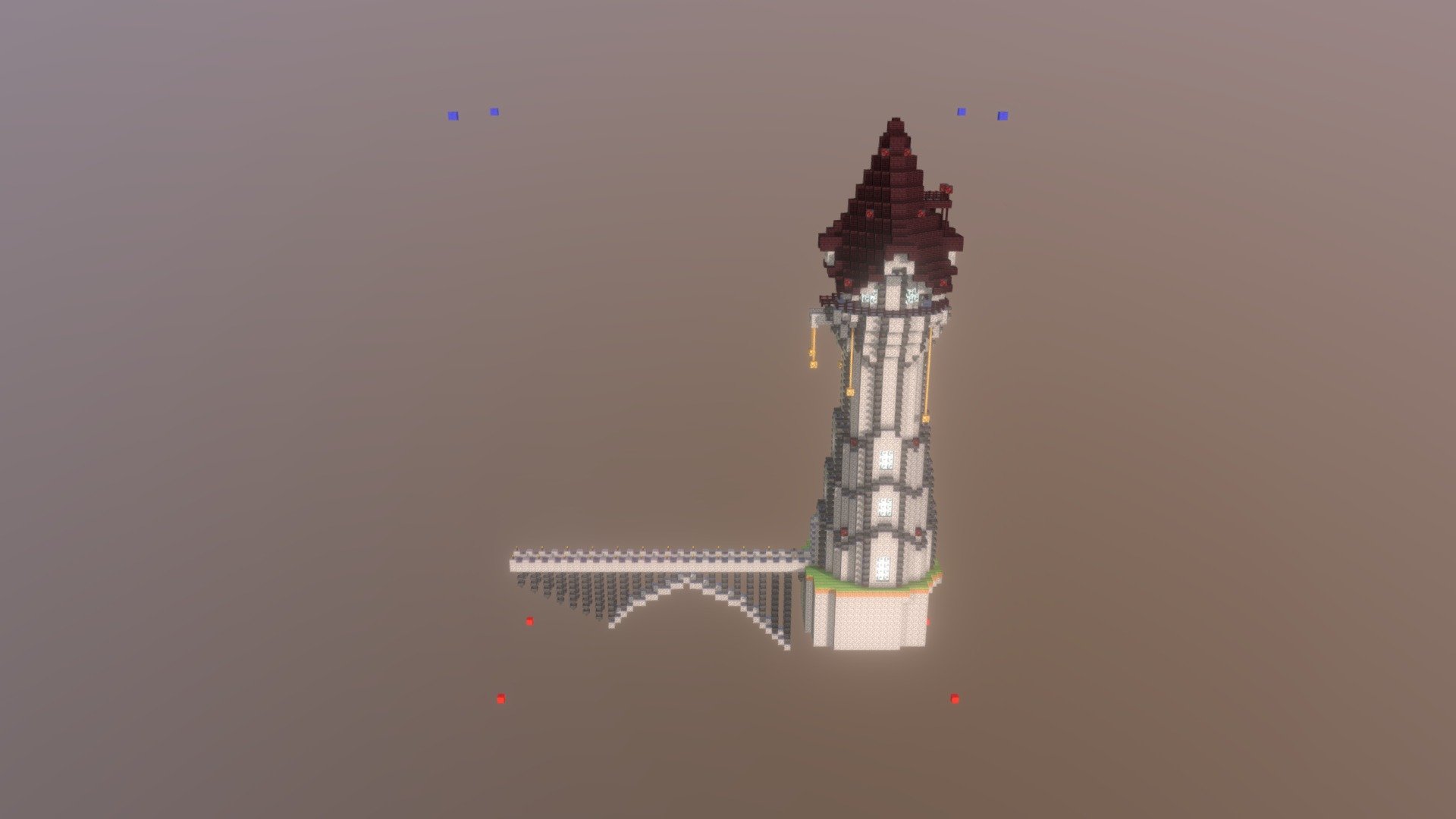 Wizard Tower - 3D model by xXTopShelfBudsXx [a885f21] - Sketchfab