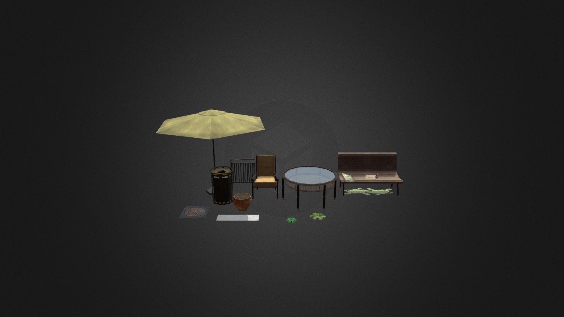 Multiple Objects - 3D model by MaartenSamyn [a886643] - Sketchfab