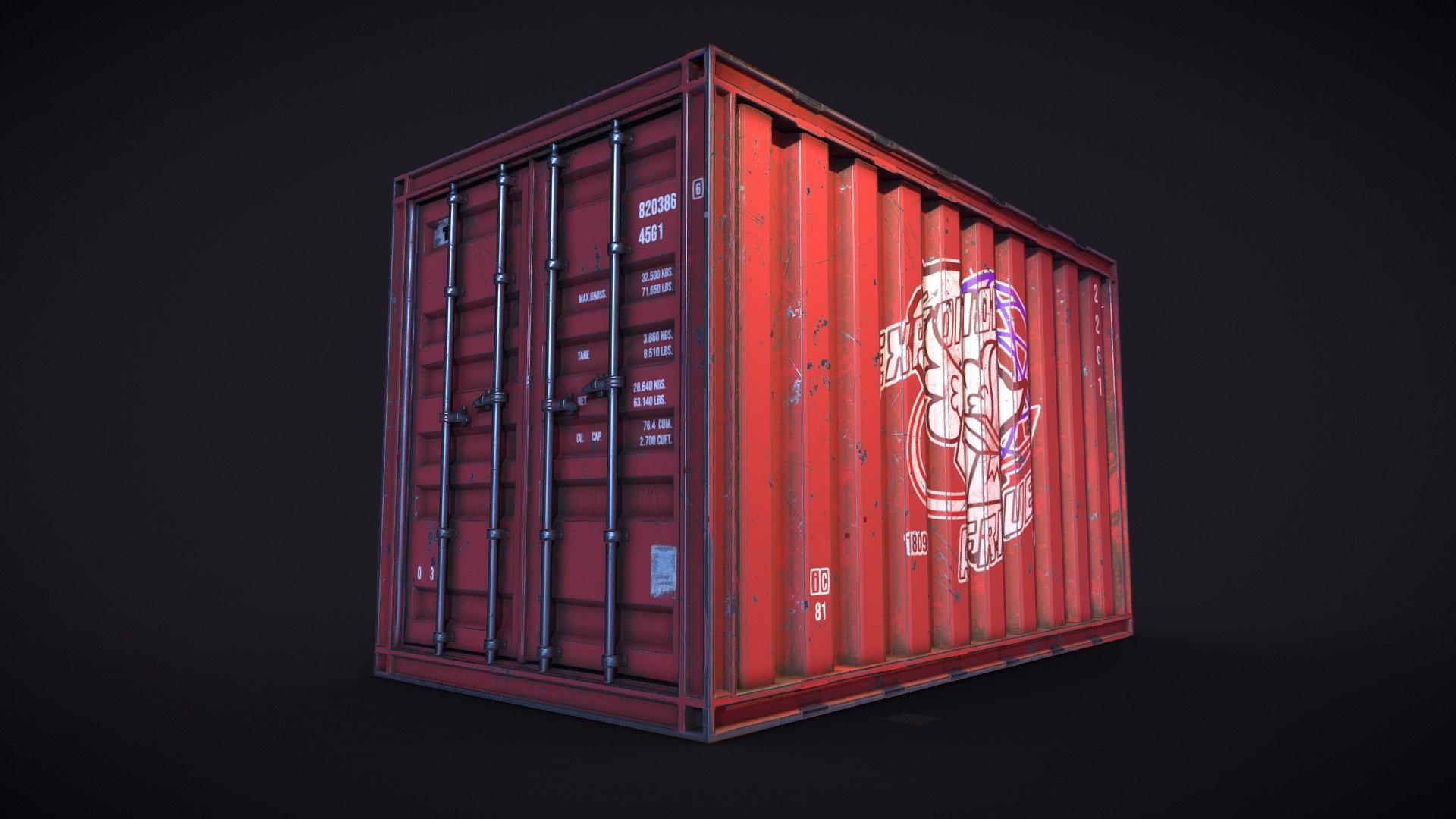 Stylized Shipping Container - 3D model by Alexander Gies (@habit) [a886c97] - Sketchfab