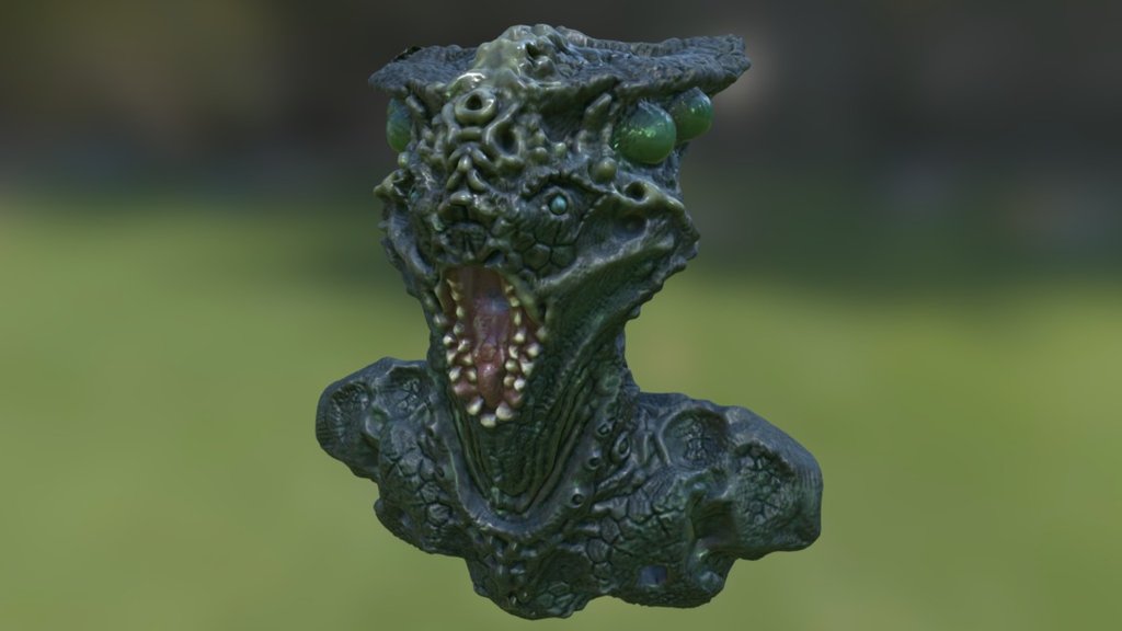 Reptilus - 3D model by rlyca (@rly) [a887de9] - Sketchfab