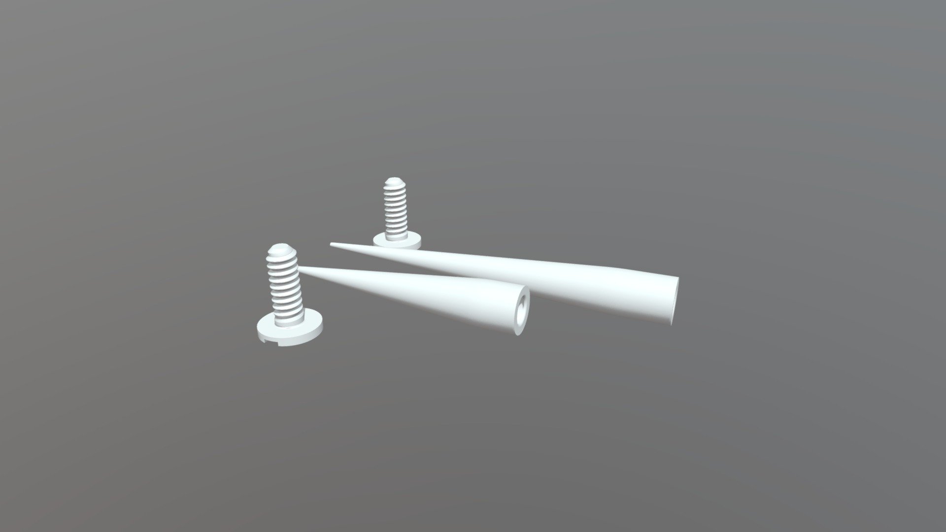 Screw-on Rivet Spikes - Download Free 3D model by Jonatan.Hinz [a888f64 ...
