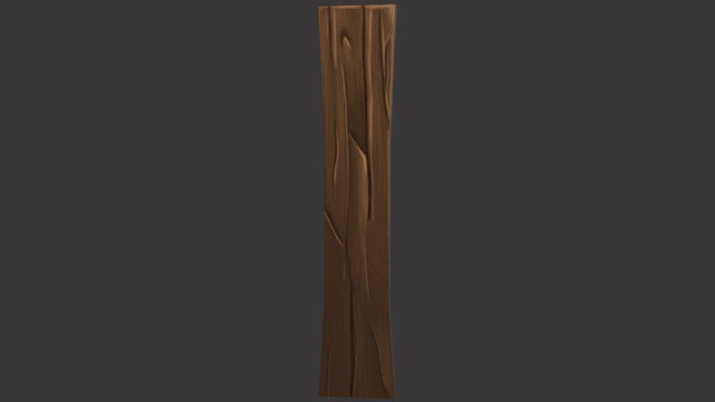 Low poly wood plank - 3D model by holyneko972 [a889d79] - Sketchfab