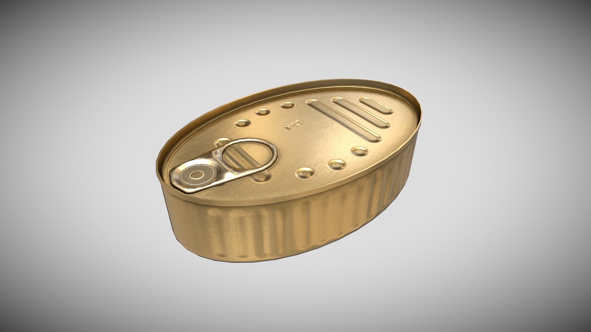 Oval brass Can - Buy Royalty Free 3D model by markusenes [a88c172 ...