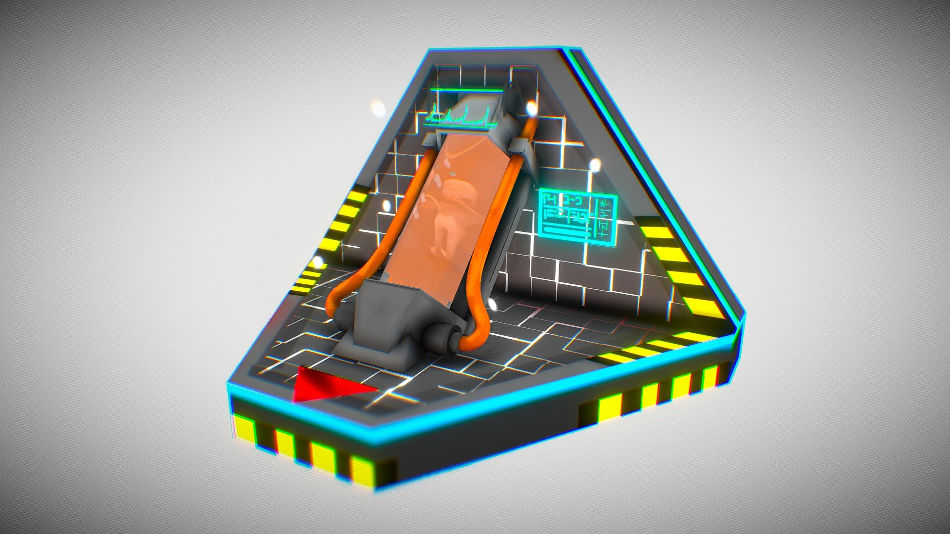 Stylized Baby Pod - 3D model by FireNoodle [a88d8a6] - Sketchfab