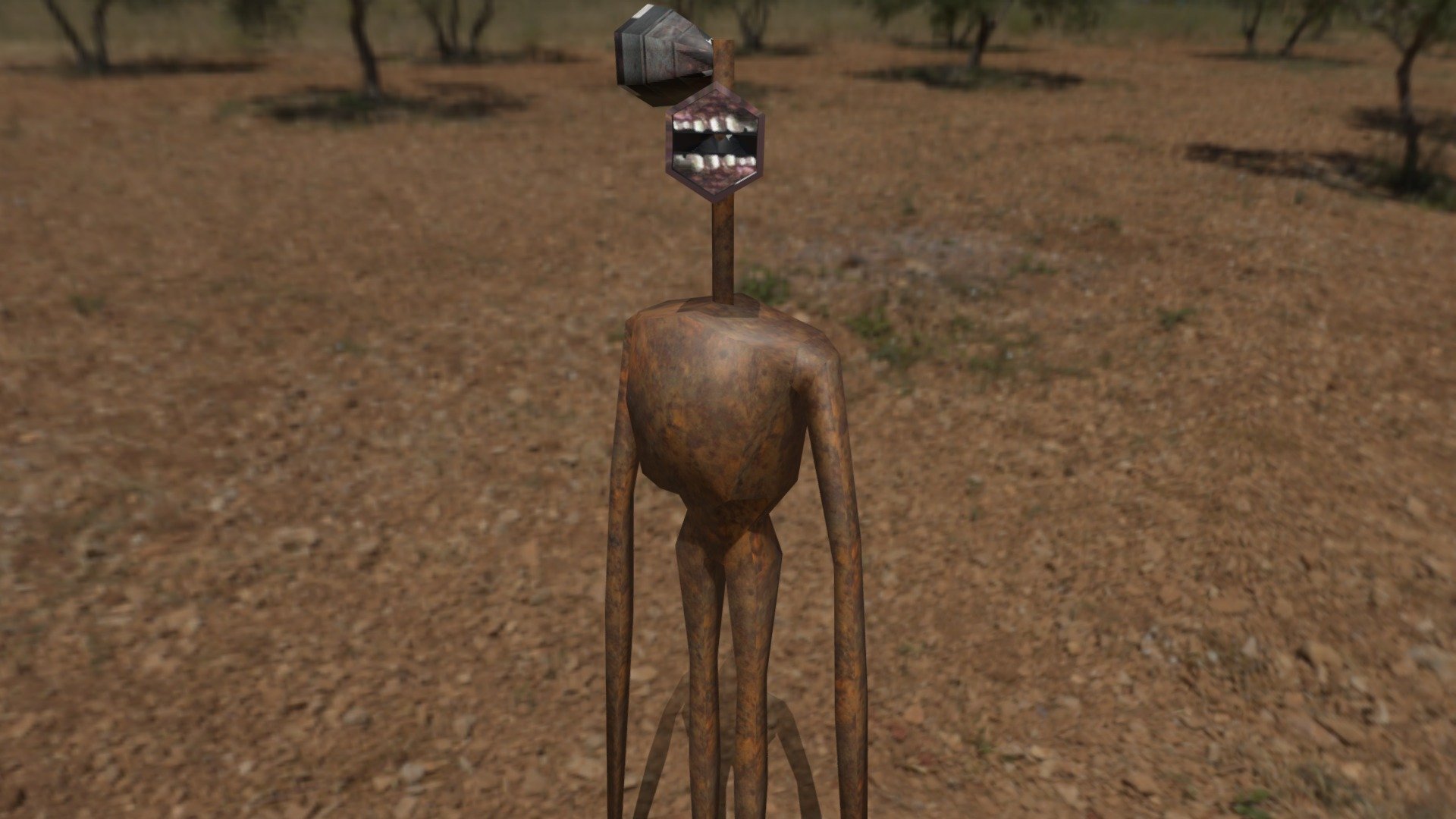 Rust Siren Head - Download Free 3D model by Edward Johnson 3 ...