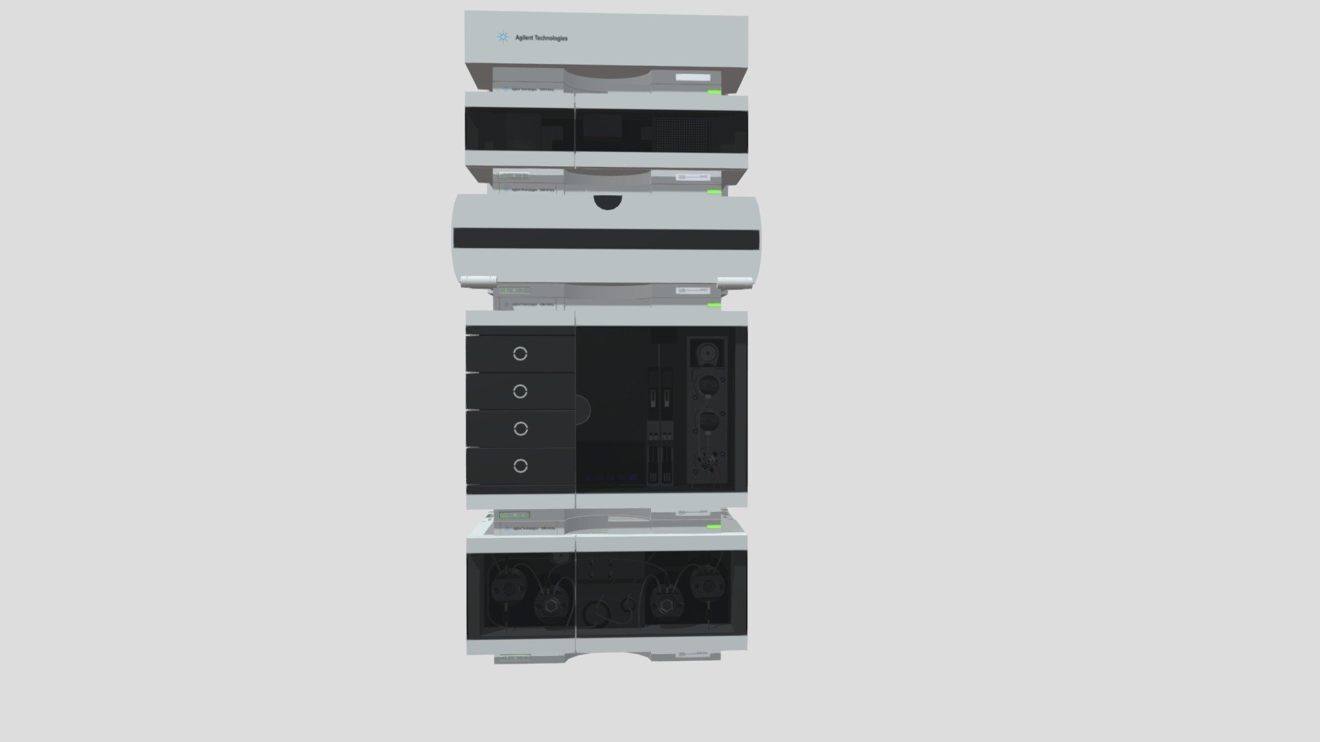 Agilent_1290A - 3D model by kubaia [a88e57f] - Sketchfab