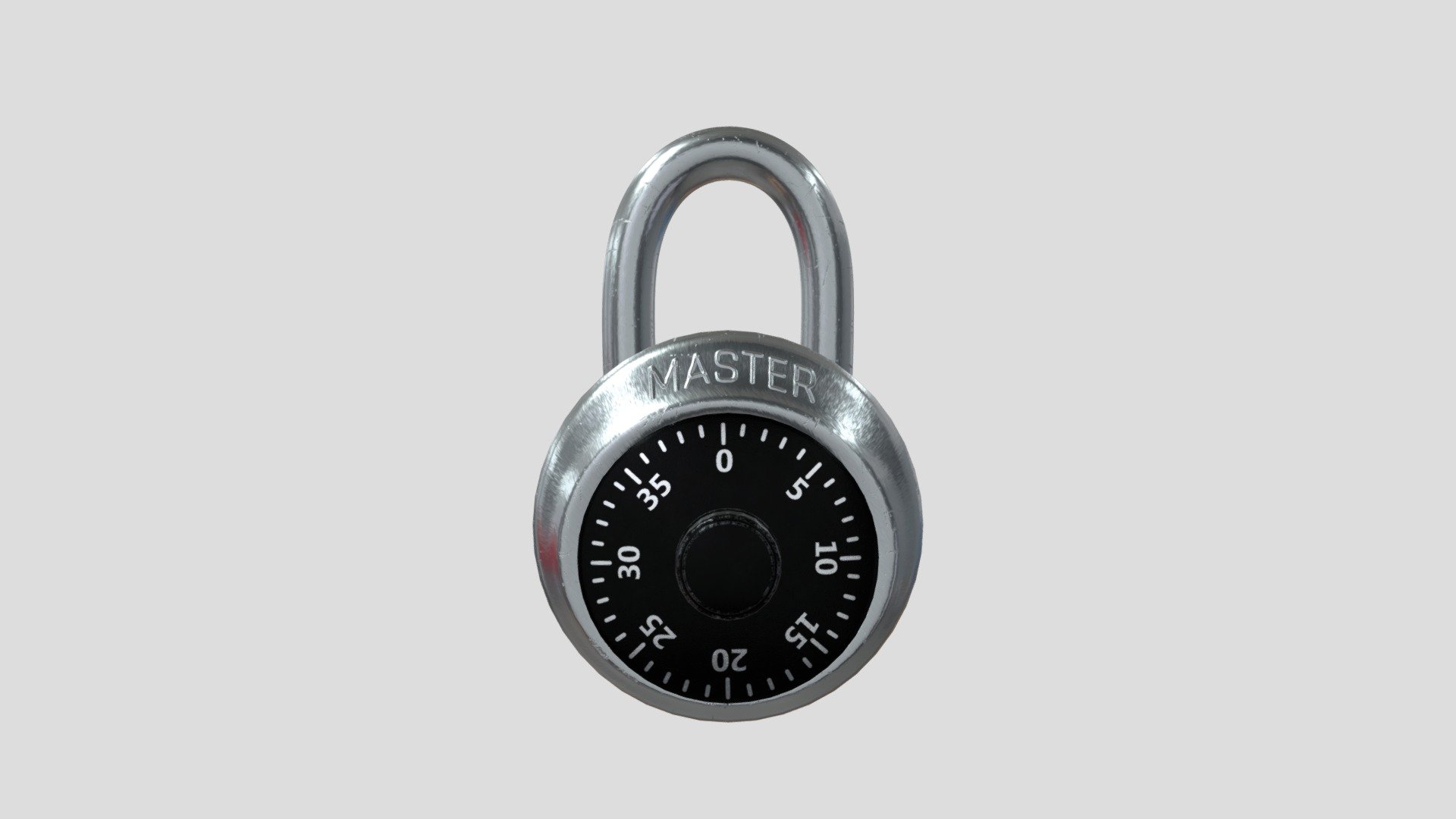 Masterlock - Download Free 3D model by Riki (@RickxRox) [a890581 ...