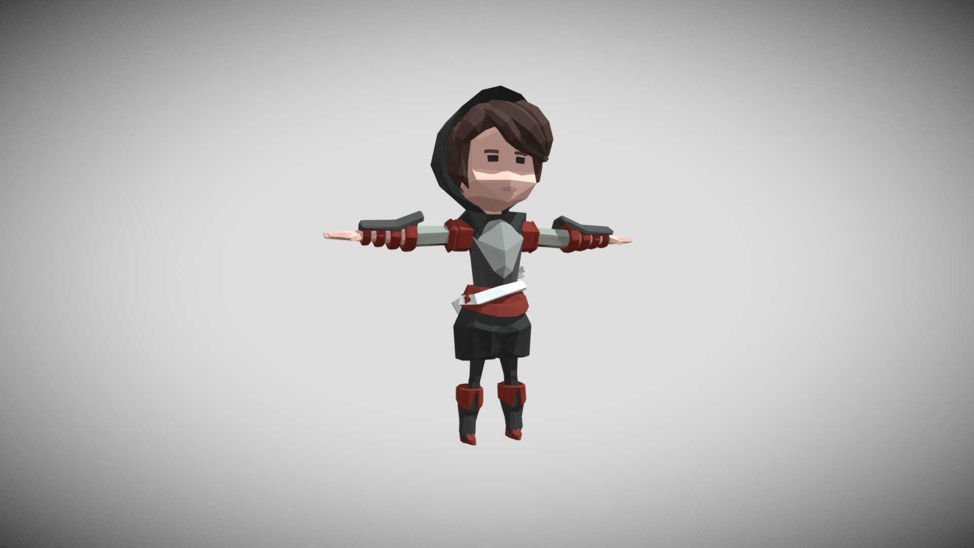 Modular Character 11 Standing Idle - 3D model by UFRE Studio ...