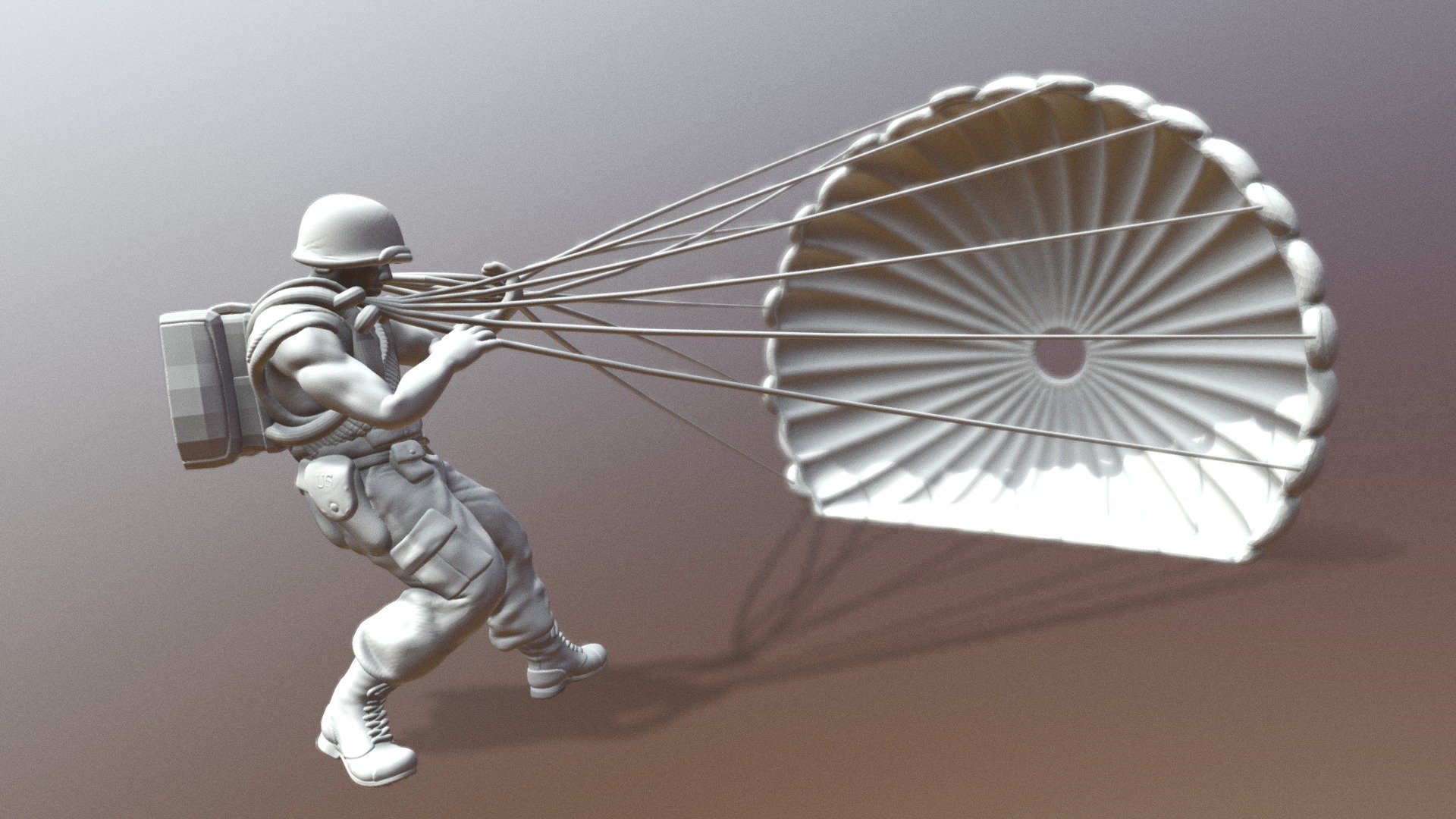 Military Paratrooper - Buy Royalty Free 3D model by RuslanOz (@KarinaOz ...