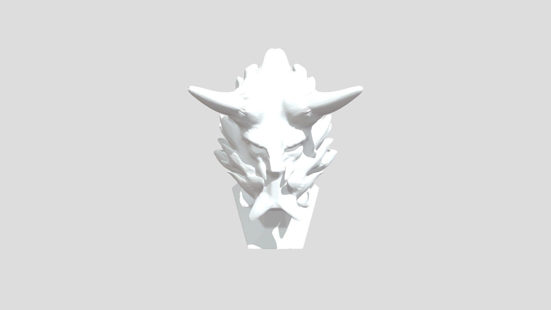 Monster Head 1 - Download Free 3D model by w9871789 [a8926f1] - Sketchfab