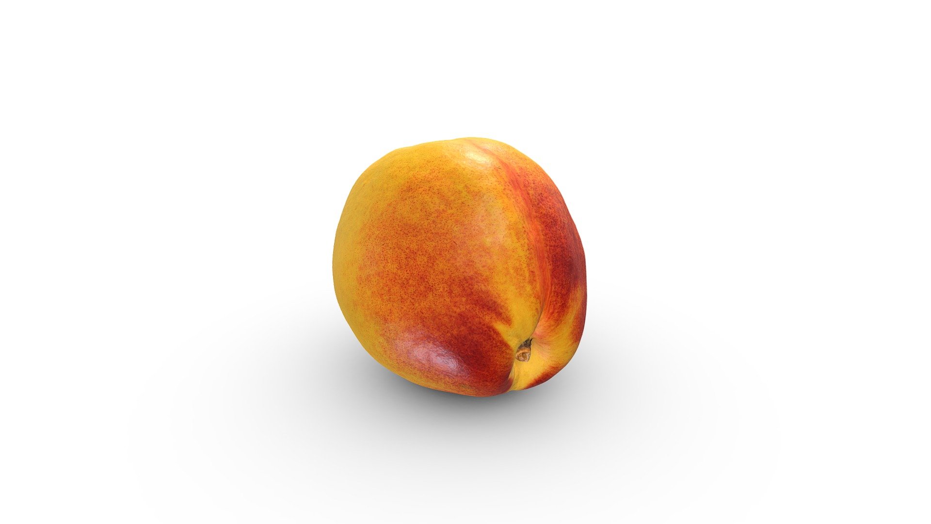 Ripe Nectarine - 3D model by RawCatalog.com (@rawcatalog) [a892c14] - Sketchfab