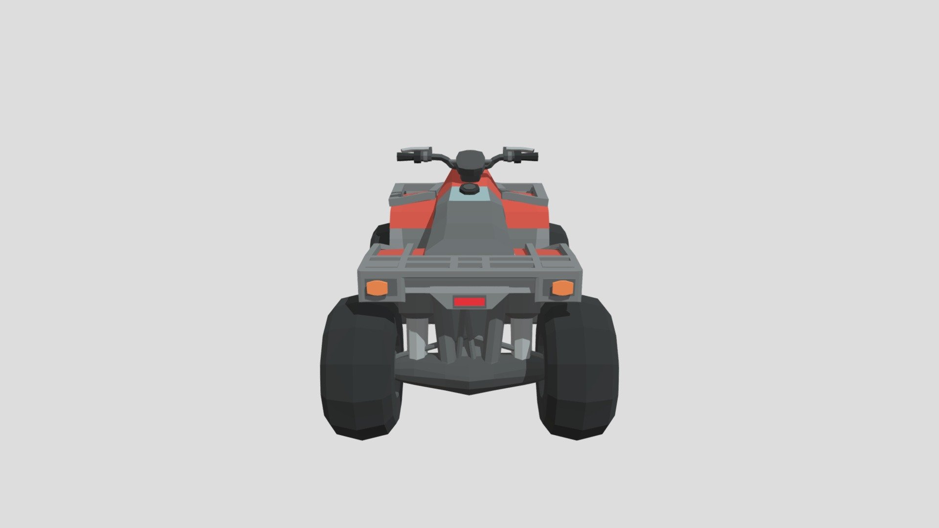 Low Poly Quad Bike - 3D model by NeonWolfYt [a892c6c] - Sketchfab