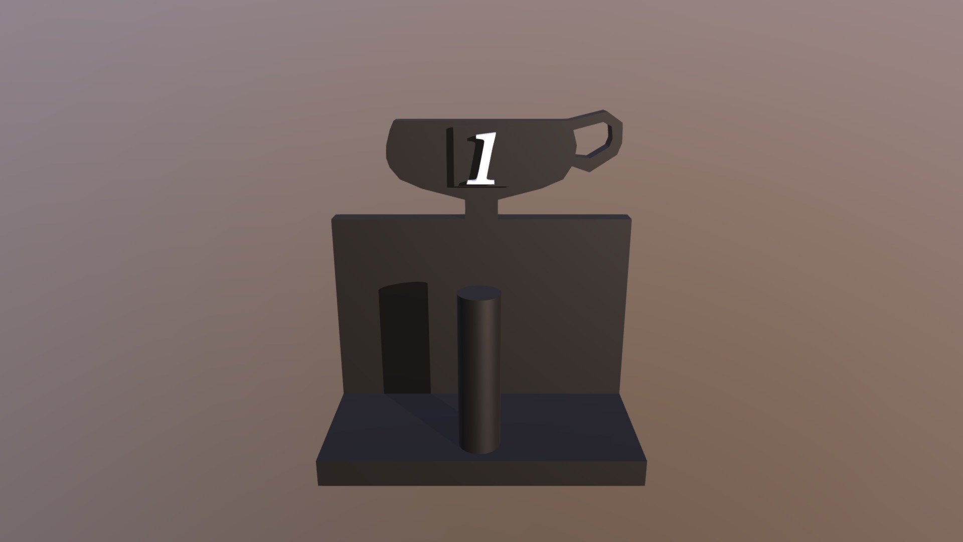 Menu Stand - 3D model by ZaZa (@AaronShaw) [a892d3c] - Sketchfab