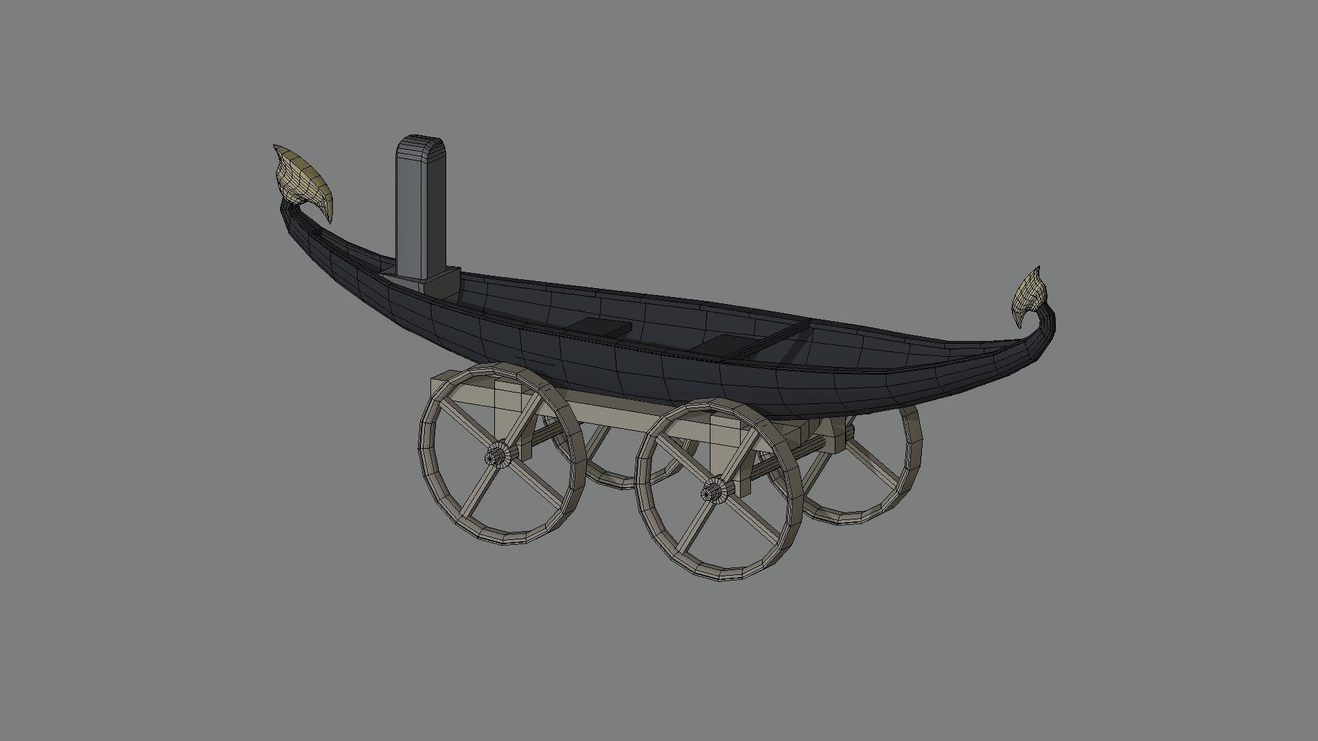 Gondola Cart - 3D model by I.B.Gallas [a894819] - Sketchfab