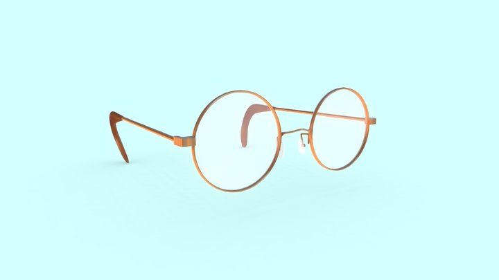 Eyeglasses 3D models - Sketchfab
