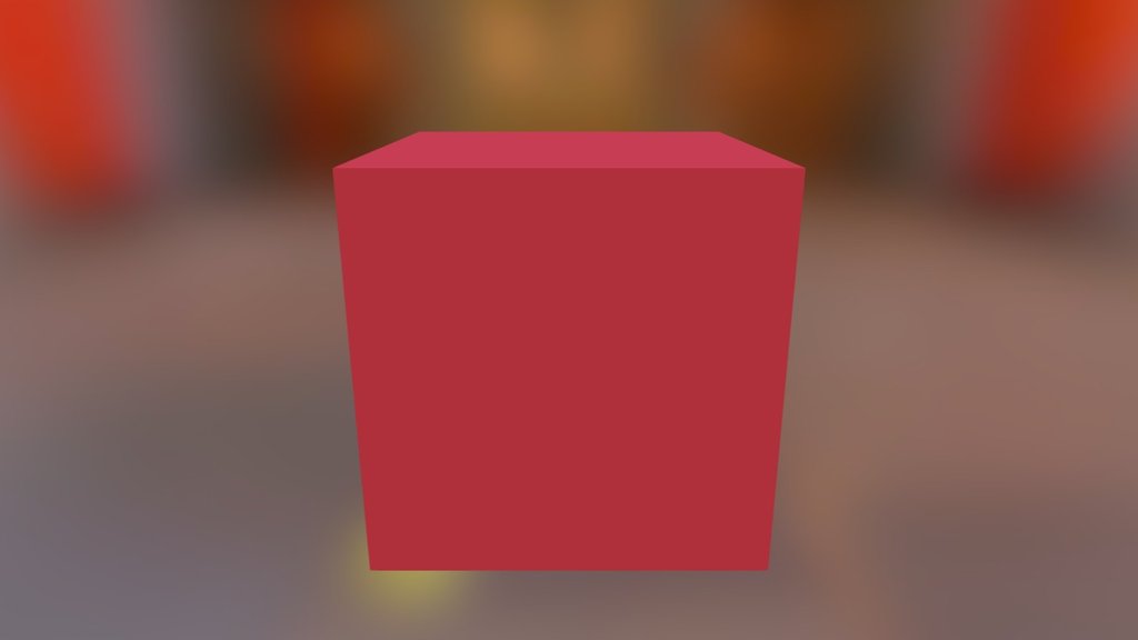 Red Cube - 3D model by c0d3rguy (@theicebreaker) [a89722b] - Sketchfab