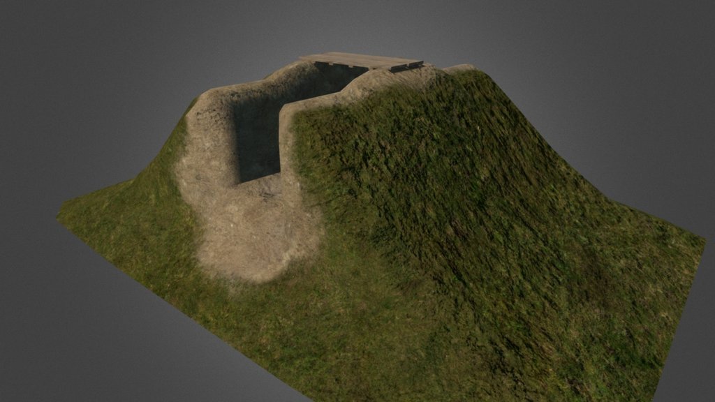WW2 Fortification Trench Bridge - 3D model by Dark Diver (@darkdiver ...