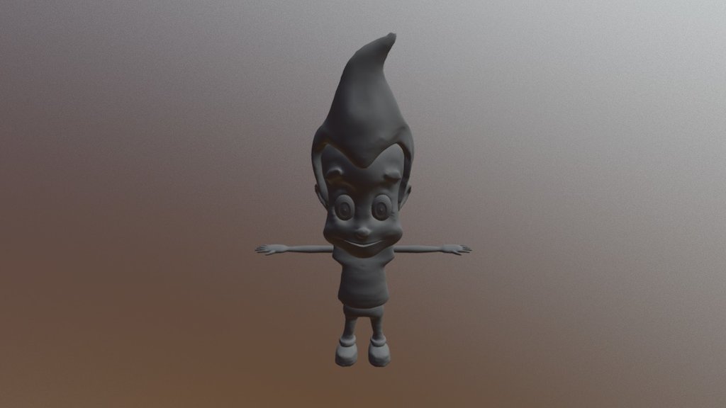 Jimmy Neutron - 3D model by igorzcl [a8991dc] - Sketchfab