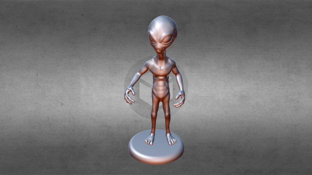 Alien - Download Free 3D model by icenvain [a899d15] - Sketchfab
