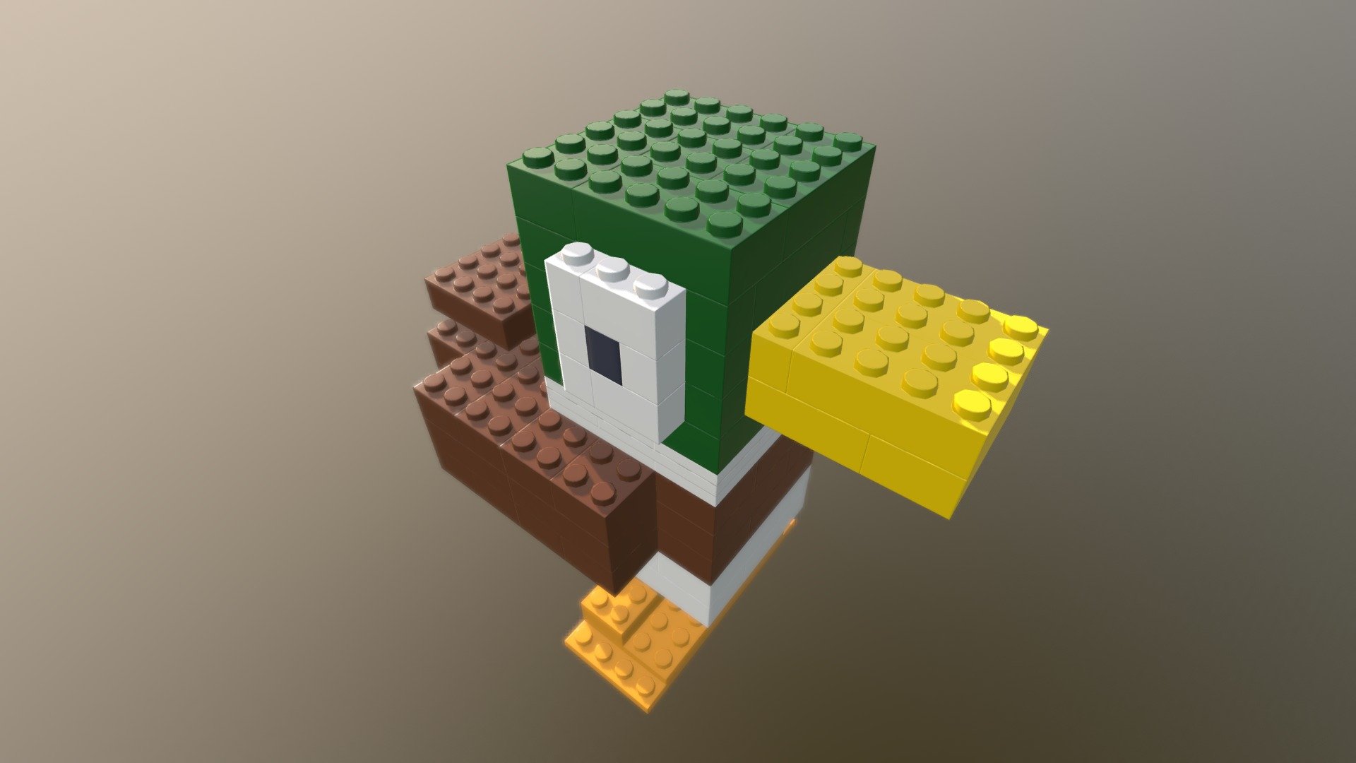 Lego Duck - 3D model by N647 [a899e3a] - Sketchfab