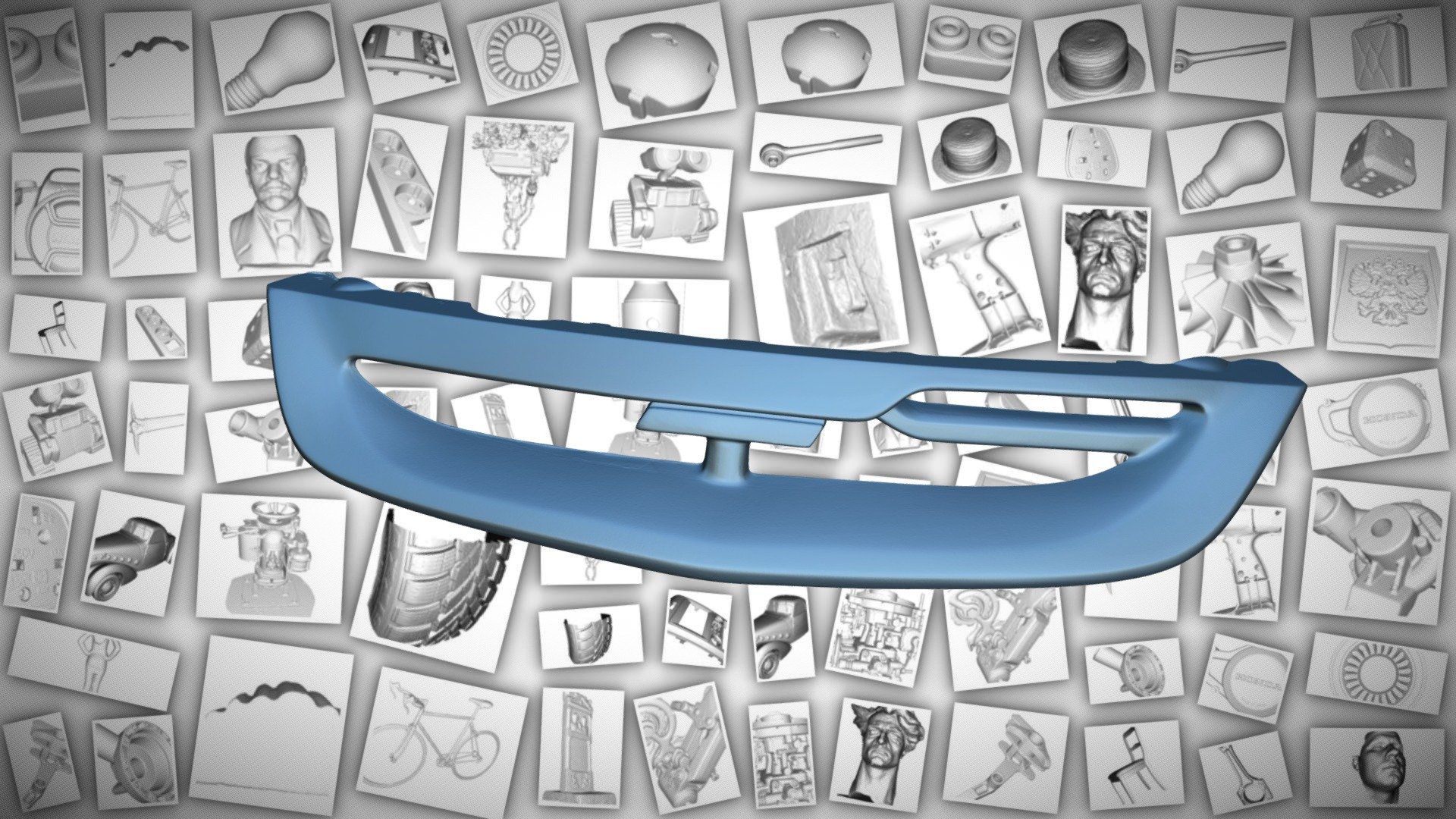 Front Grille - 3D model by CAD-LAB (@3dscaning) [a89d4d0] - Sketchfab