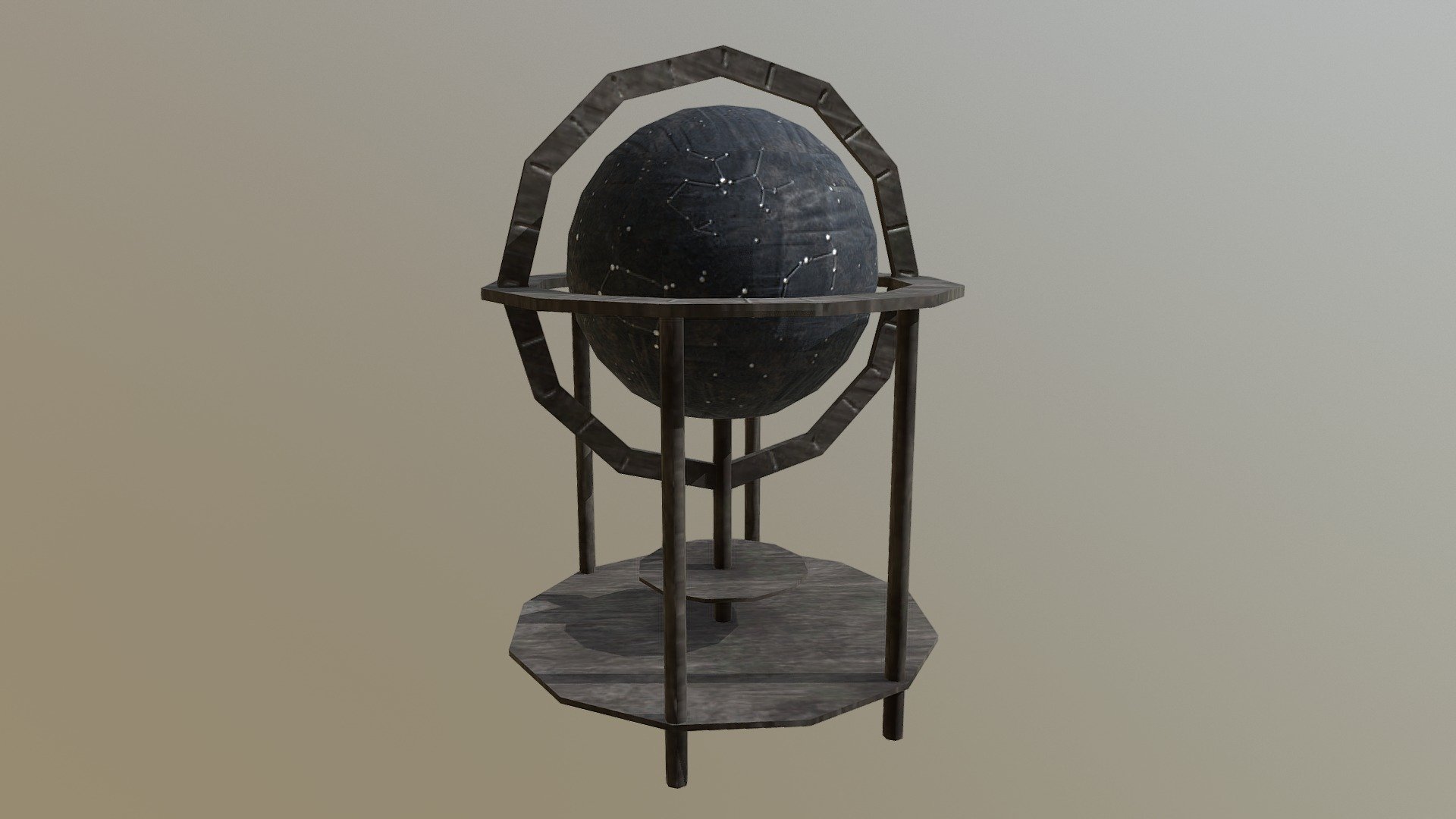 Celestial Globe - Download Free 3D model by Sophie (@Sofi_EX) [a89e6f5 ...
