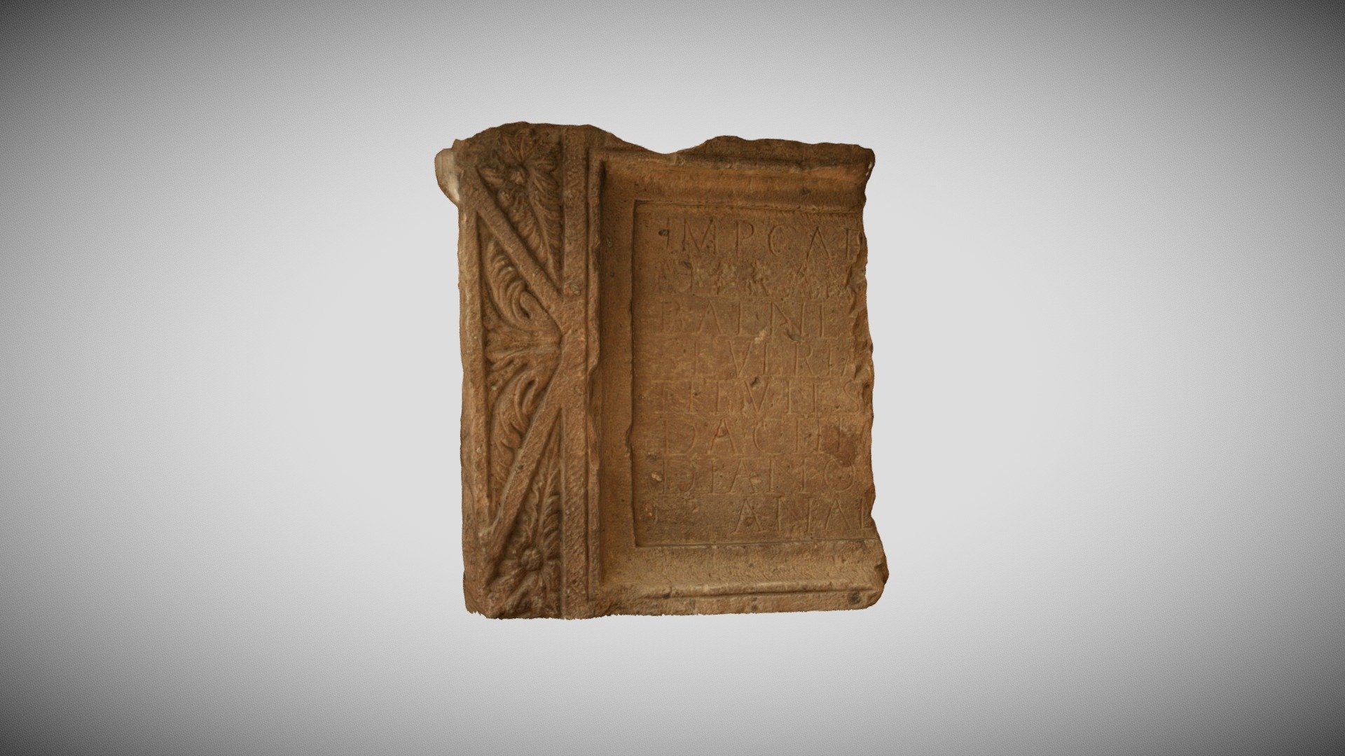 Inscriptie De Constructie - Artifact 3.2 - Download Free 3D model by ...