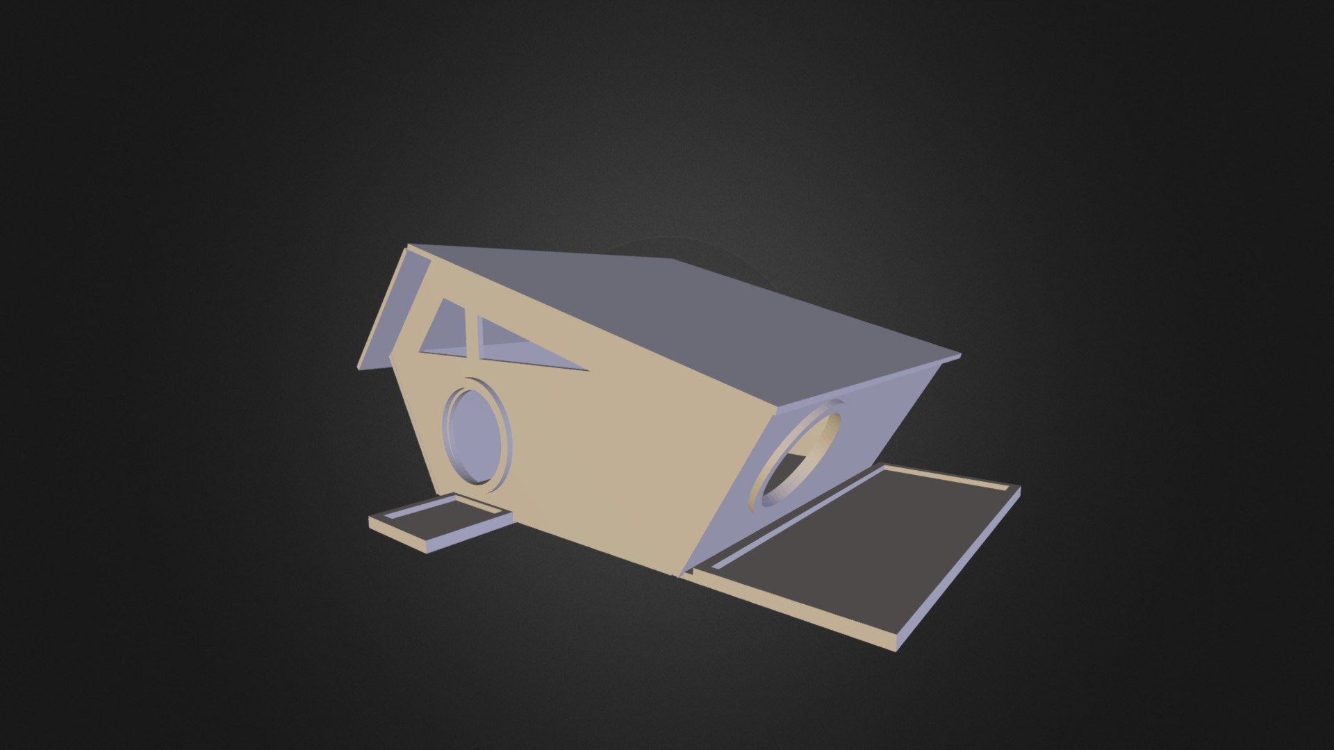 Bird House.stl - 3D model by technomupet67 [a8Tpk5E] - Sketchfab
