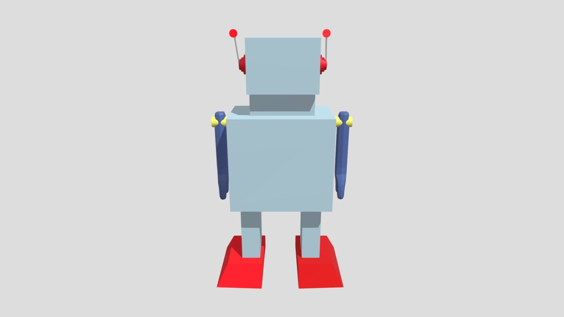 Old School/Classical Robot - Download Free 3D model by astricss ...