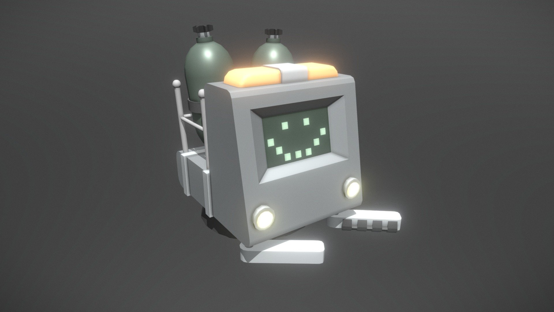 Robot Cleaner Draft - Download Free 3D model by Ferot (@lFerotl ...