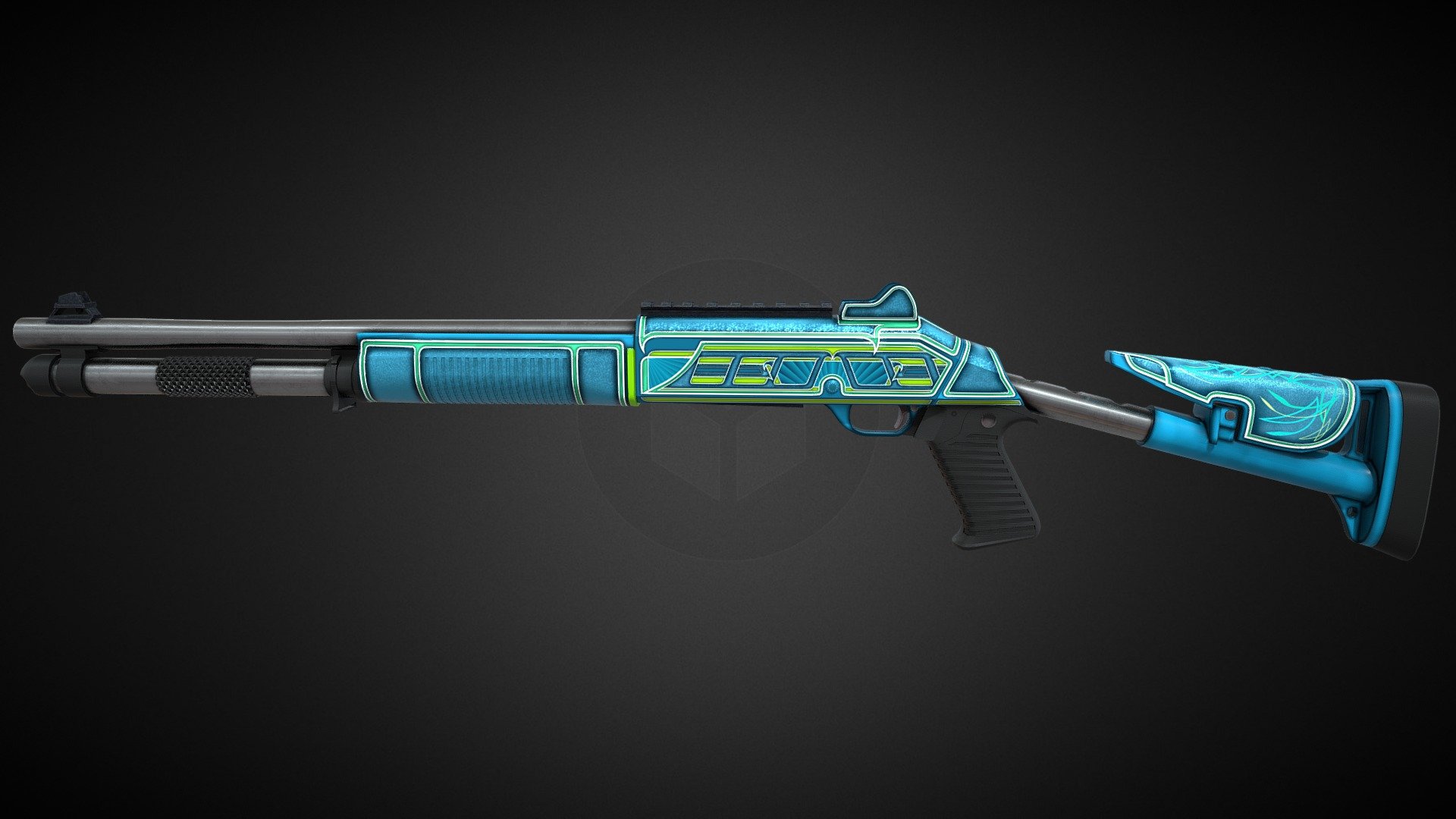XM1014 - Low Rider - 3D model by Government (@humbum) [a8a508b] - Sketchfab
