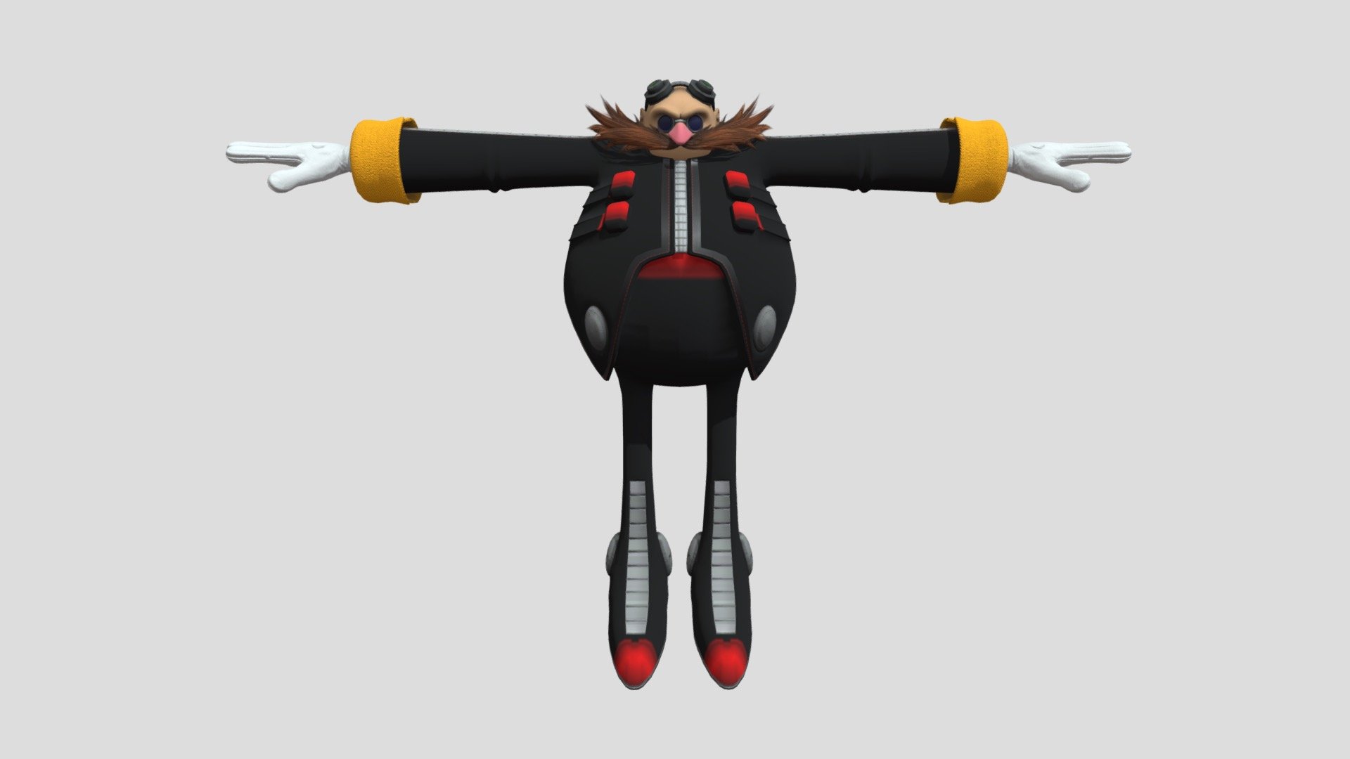 Dr. Eggman - 3D model by sonicfan09211 [a8a6386] - Sketchfab