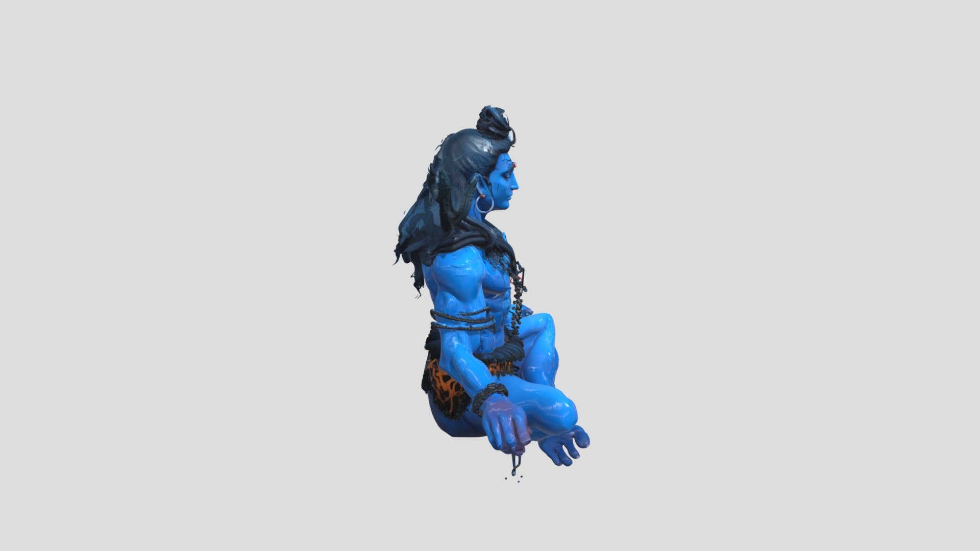Shiv Ji - 3D model by Kush (@kushk454) [a8a7072] - Sketchfab