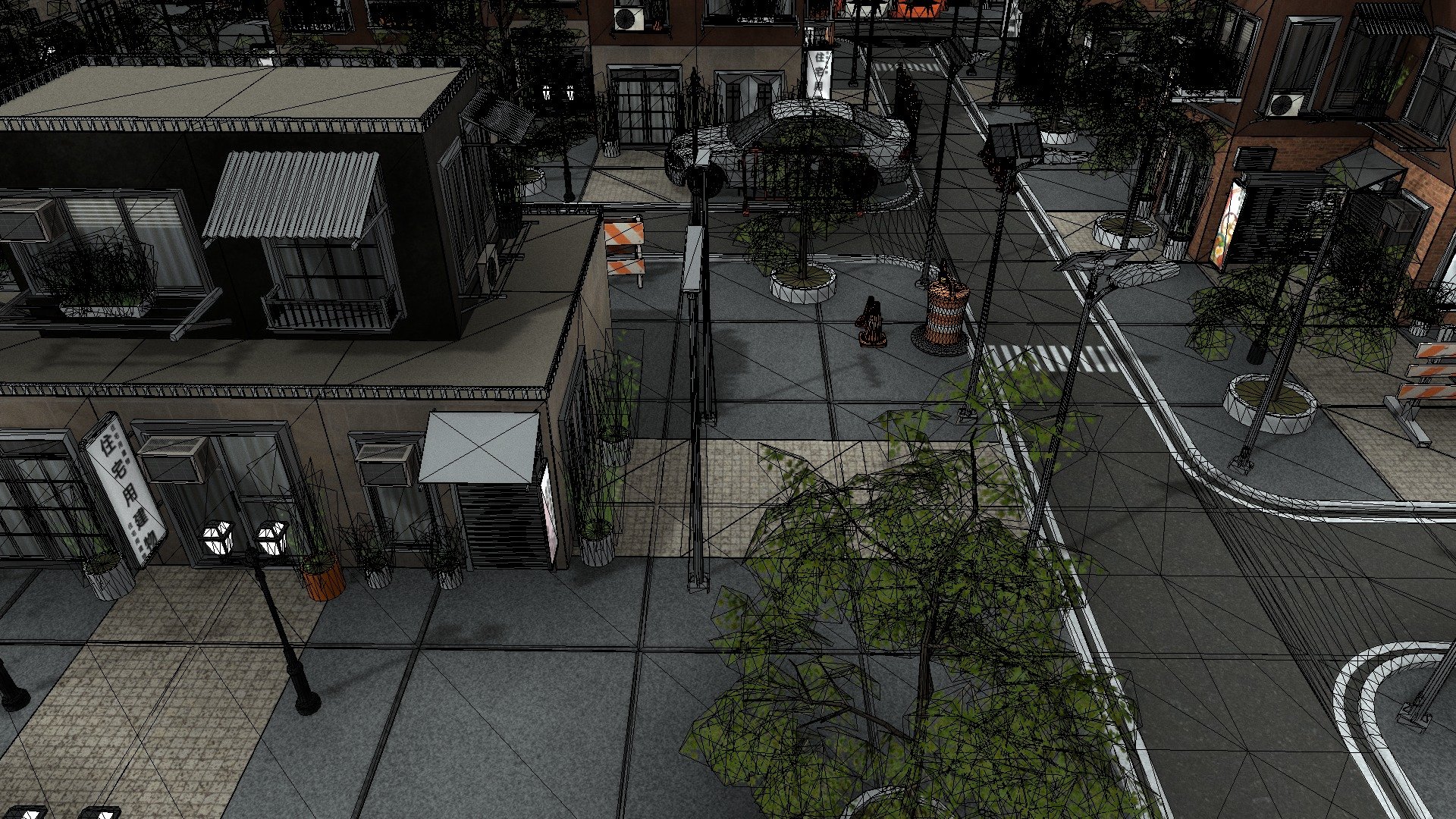 neighbourhood_city_modular_lowpoly - 3D model by kongmoom30 [a8a77c4 ...
